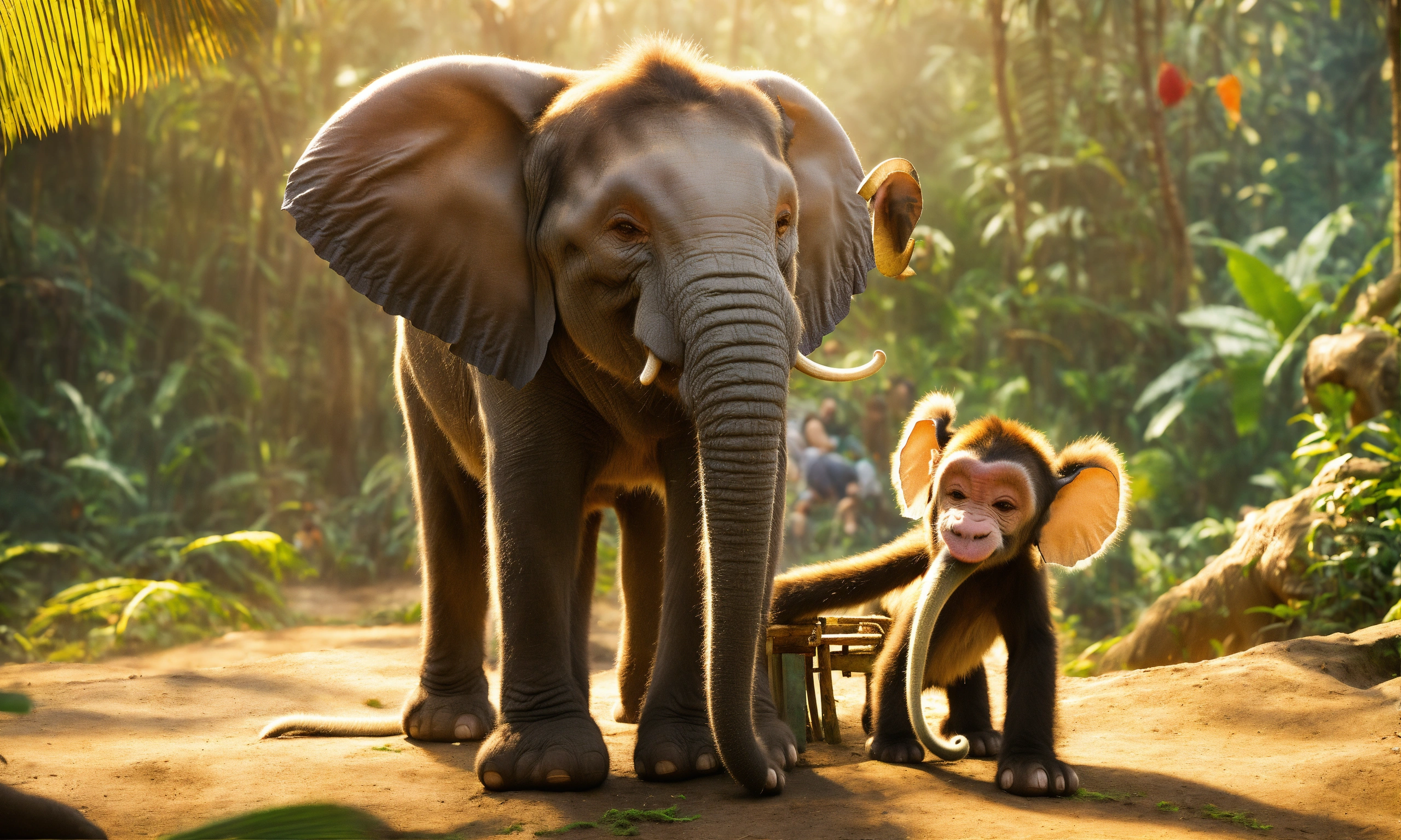 Lexica - In the heart of a jungle that was always buzzing with activity ...
