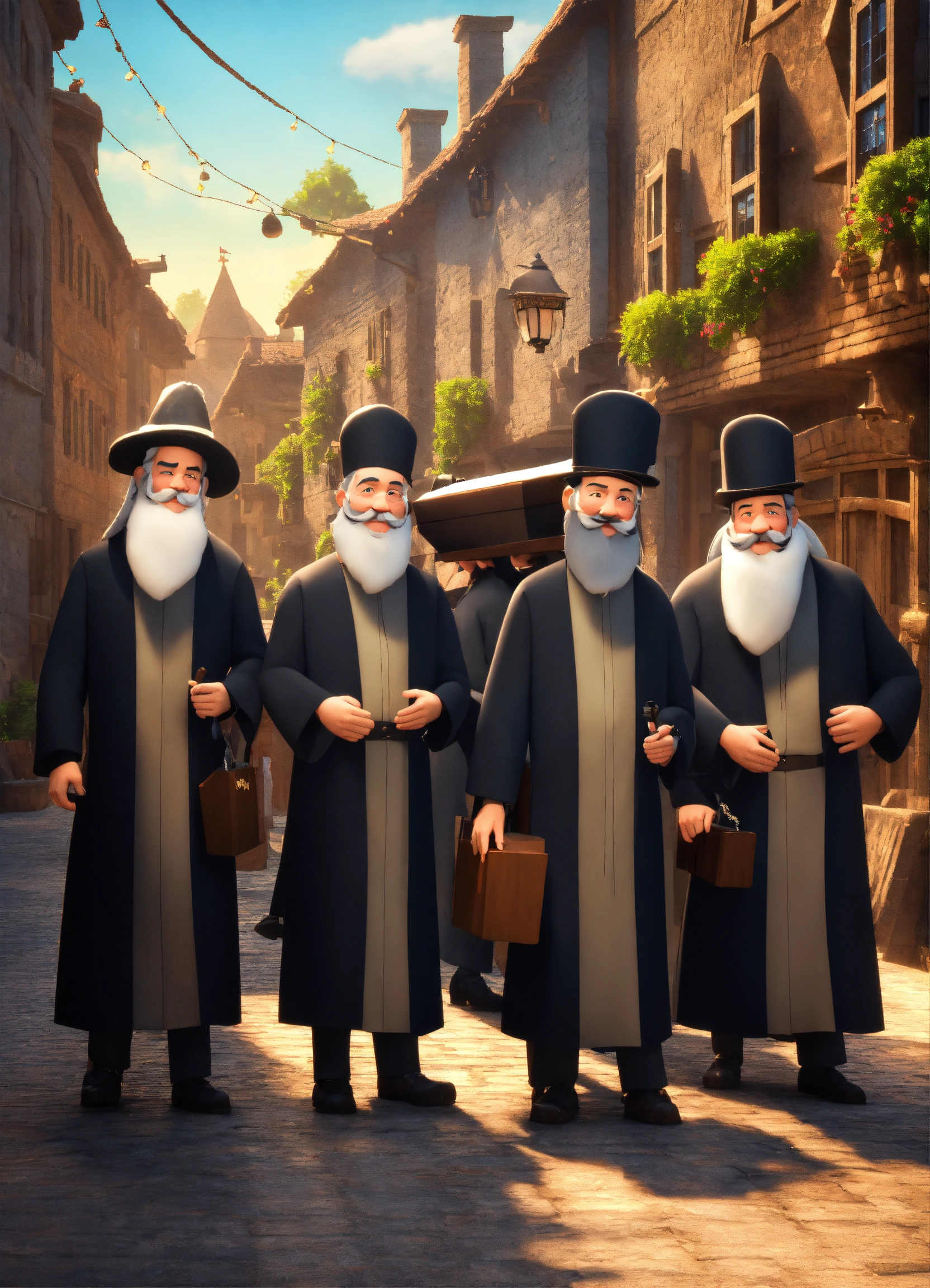 Lexica - Peace and brotherhood and joy among a group of Hasidic Jews in ...