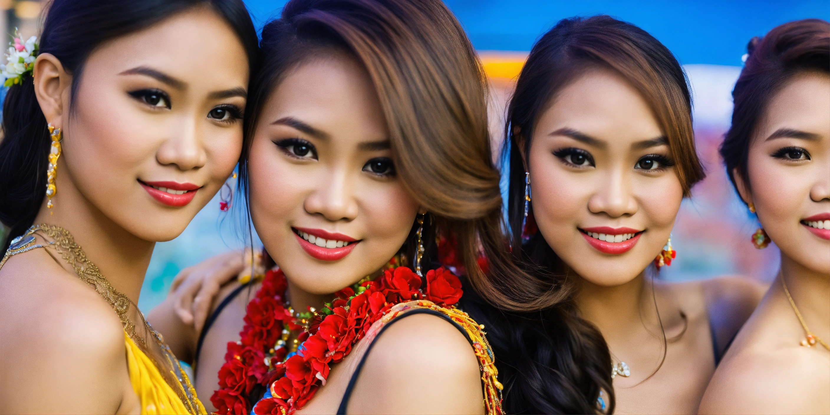 Lexica - Group of beautiful filipina women