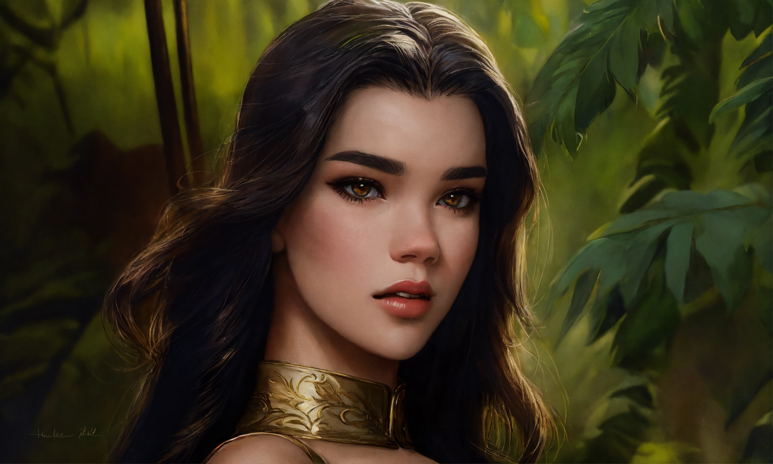 Lexica - Portrait of hailee steinfeld,vampirella realiste