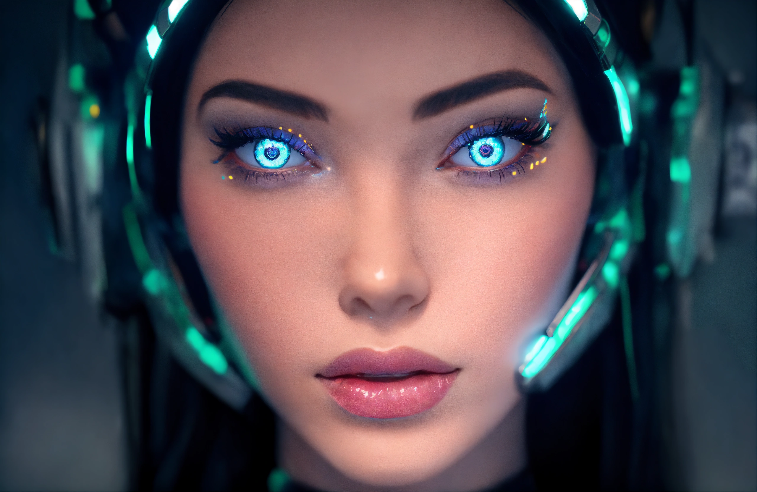 Lexica - Symmetry, cosplay, Cosplayer, evil,megan fox, spiral eyes ...