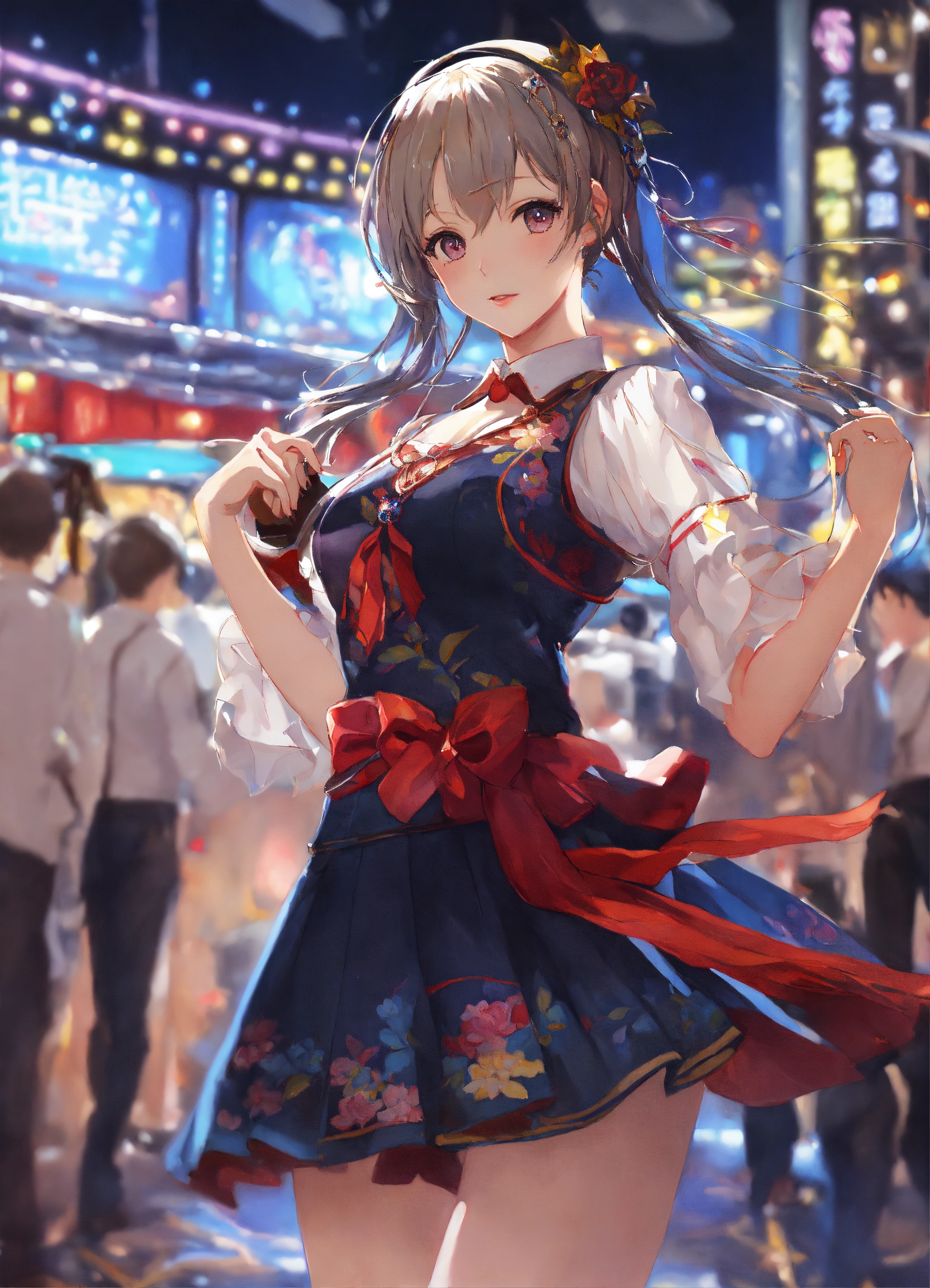 Lexica - A dancing girl, a detailed painting by Yuji Shiozaki, featured ...