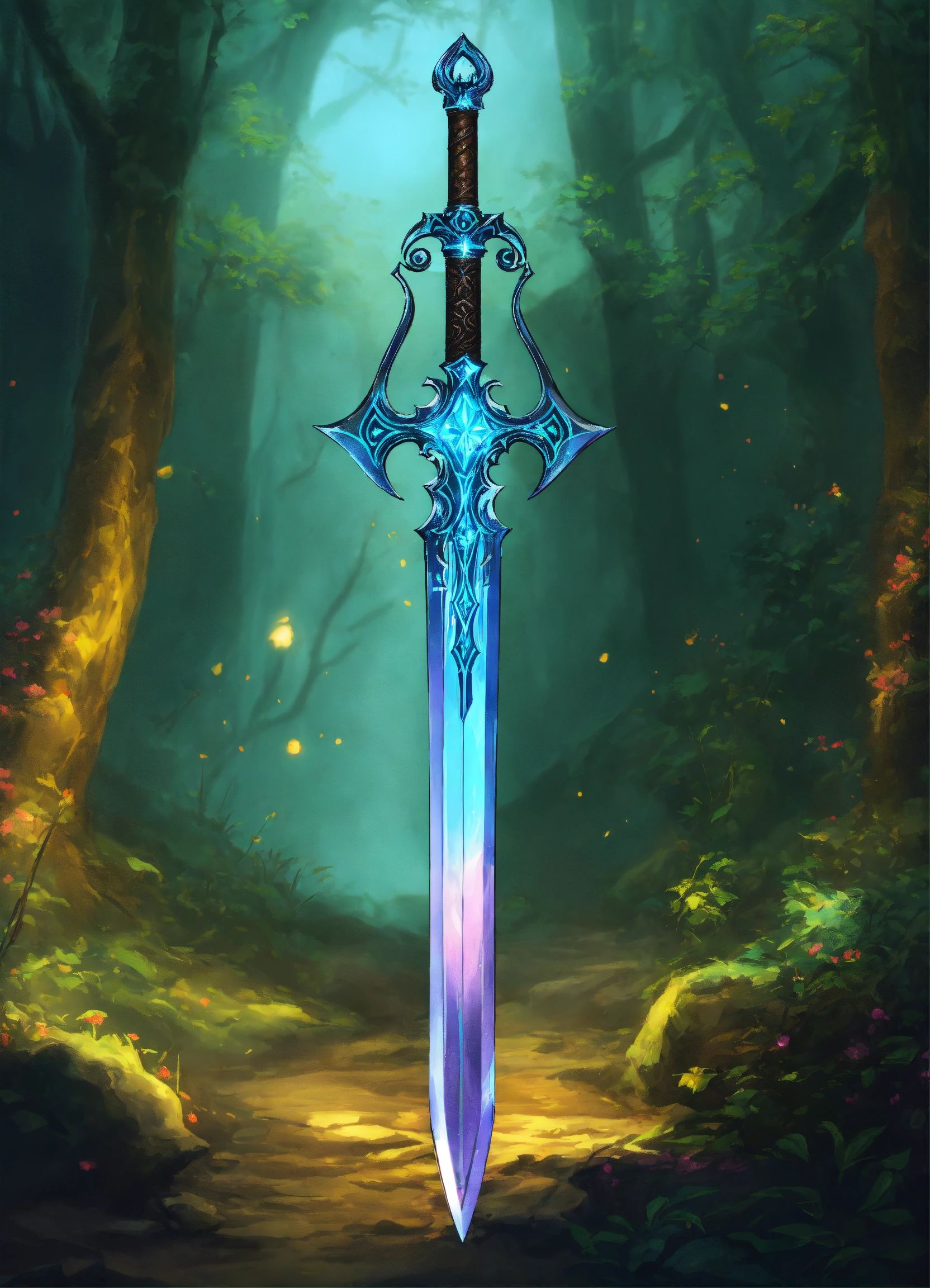 Lexica - Bioluminescent MMORPG Sword