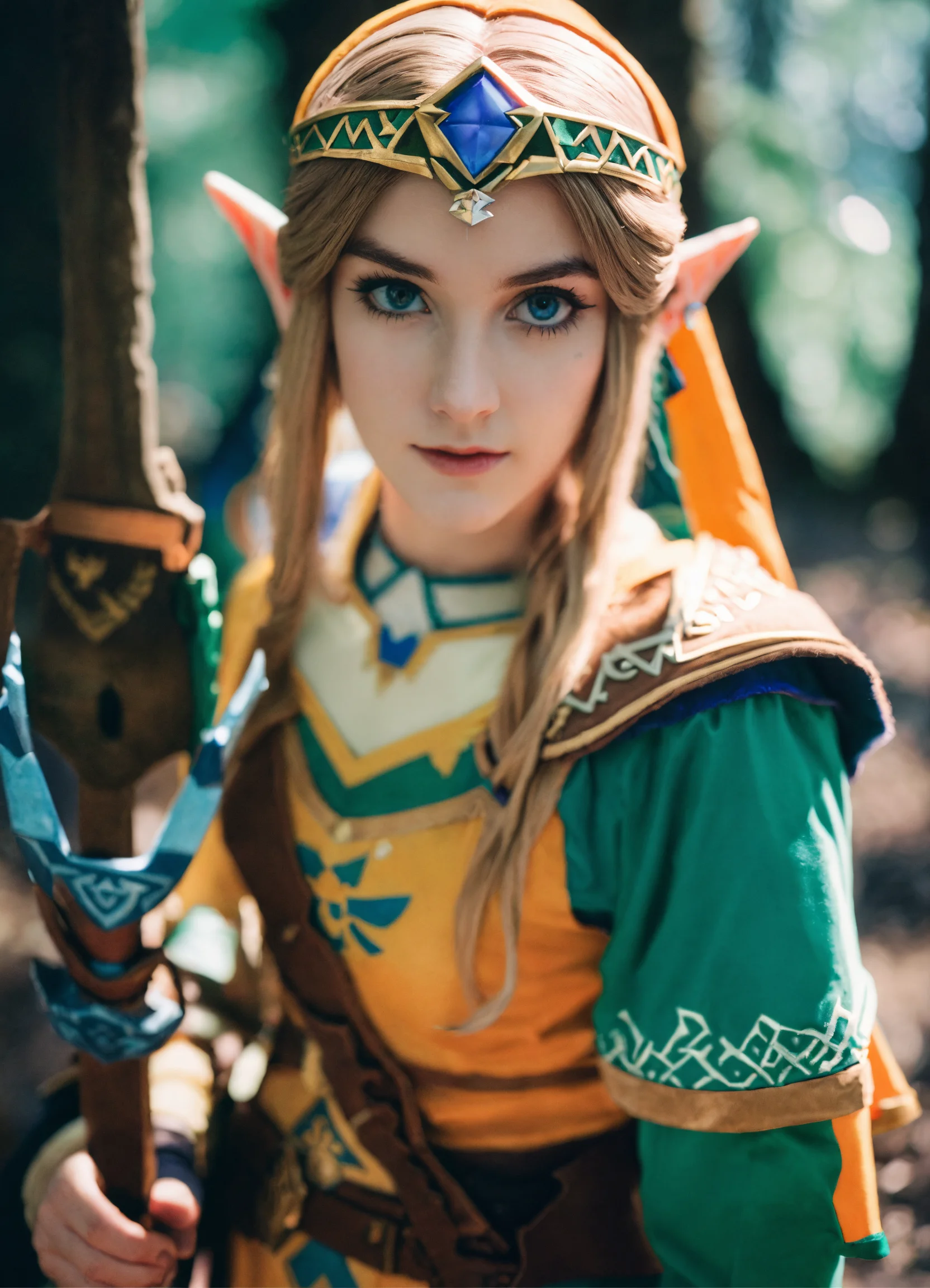 Lexica - Photo of Zelda cosplay, 8k, shot on Portra 400