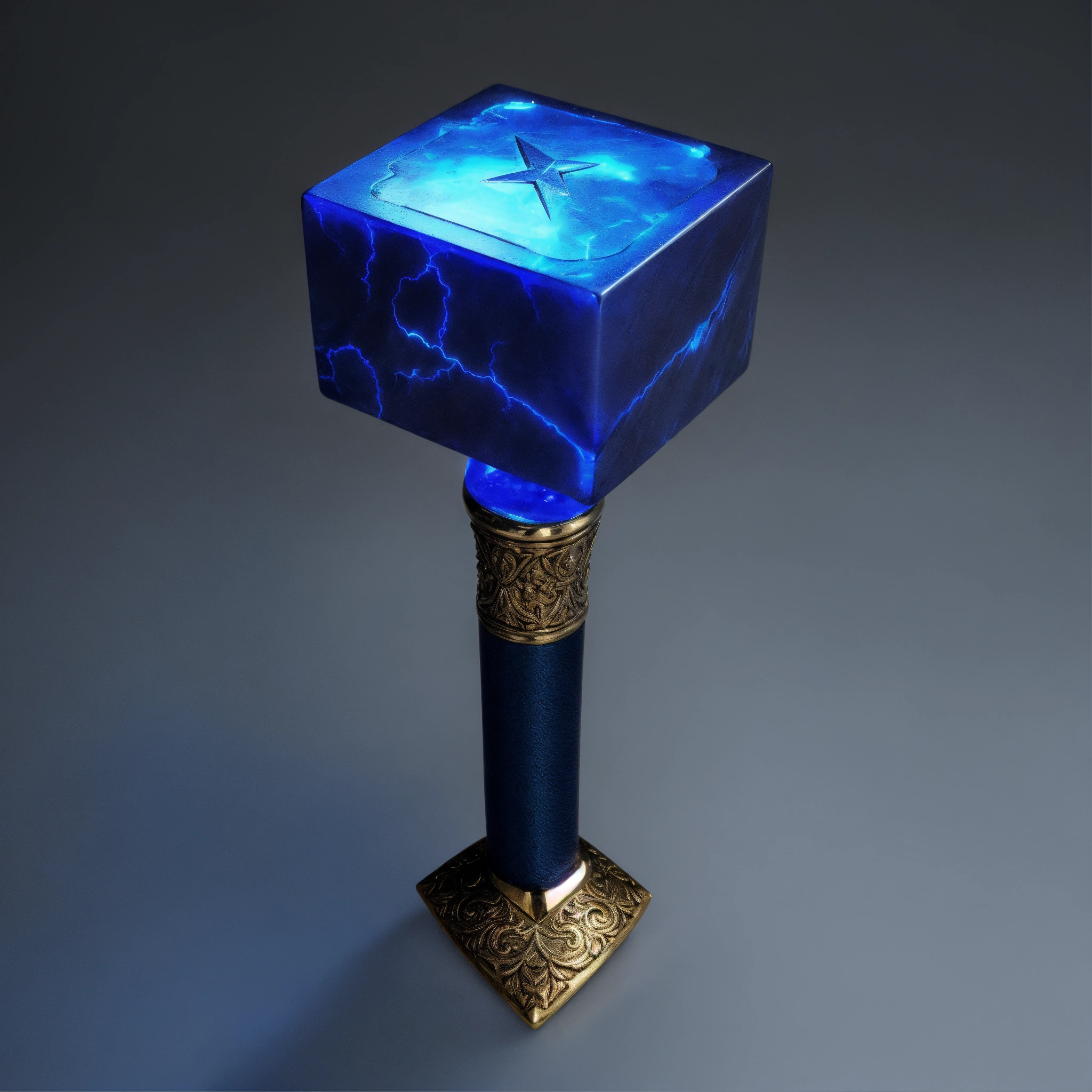 Lexica - Great hammer. Lightning. Weapon. D&D. Hammer head is ...