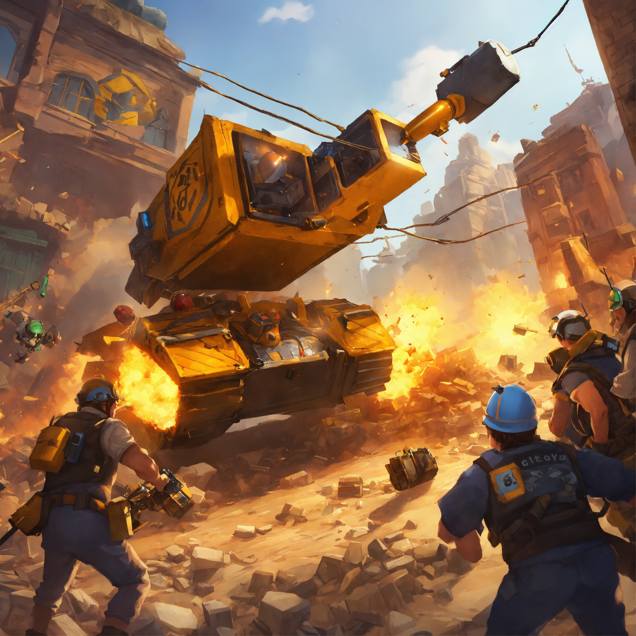 Lexica - Techies Demolitions was not so much a business as it was an excuse for Squee, Spleen ...