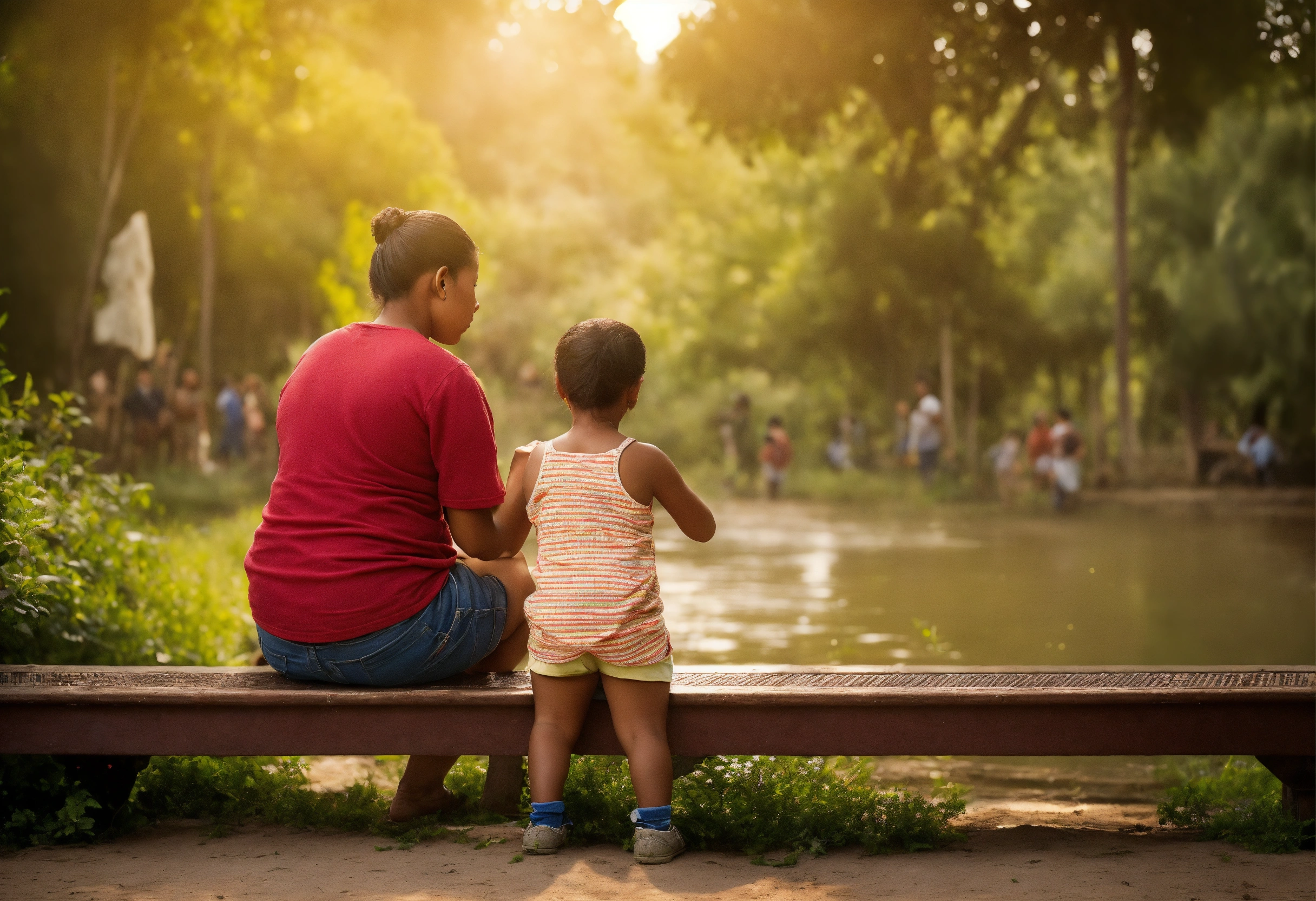 Lexica - Create a series of images that depict the story of Respect for ...