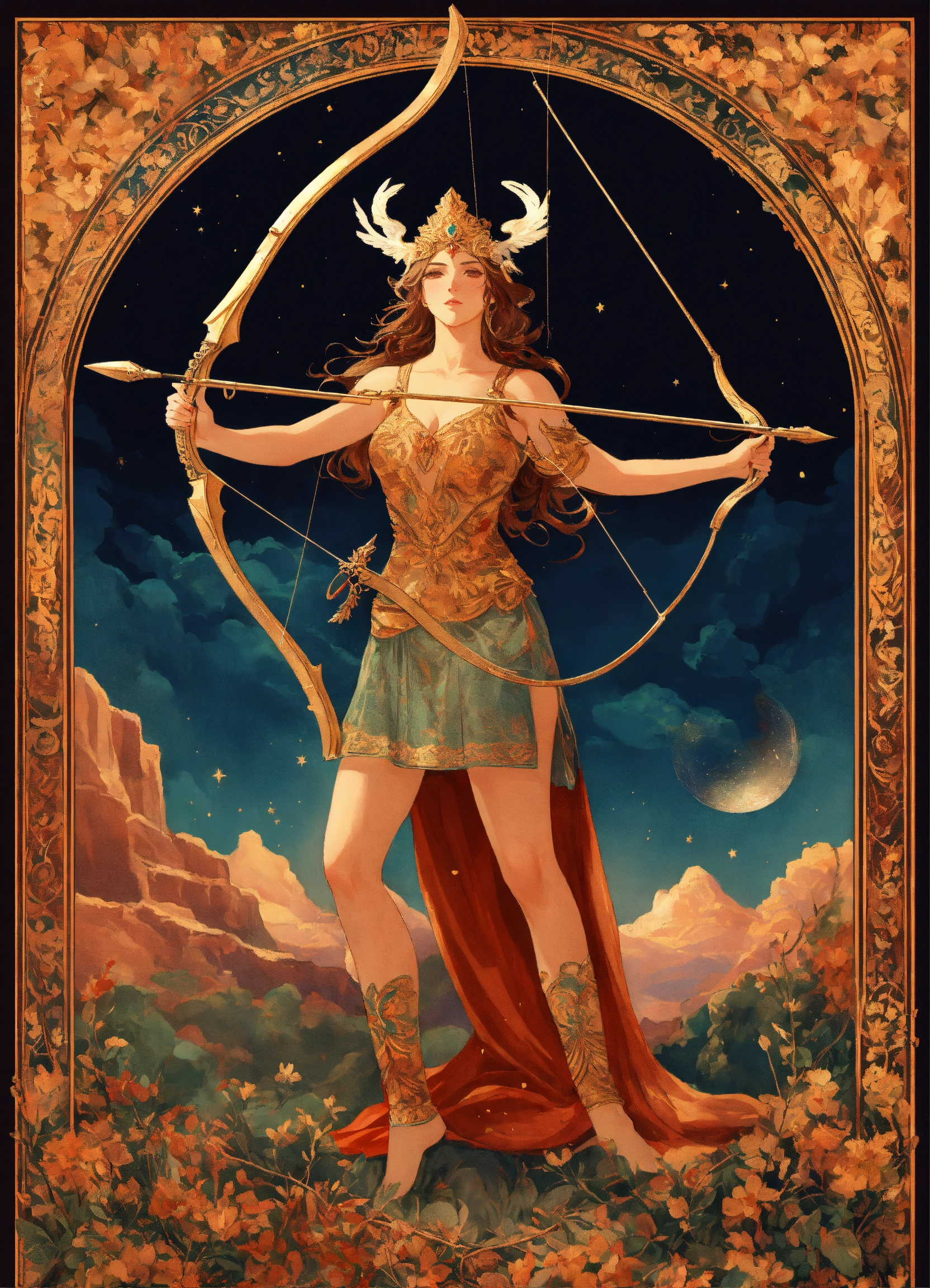Lexica - An enigmatic celestial Spanish Goddess of the Hunt, Luck, and ...