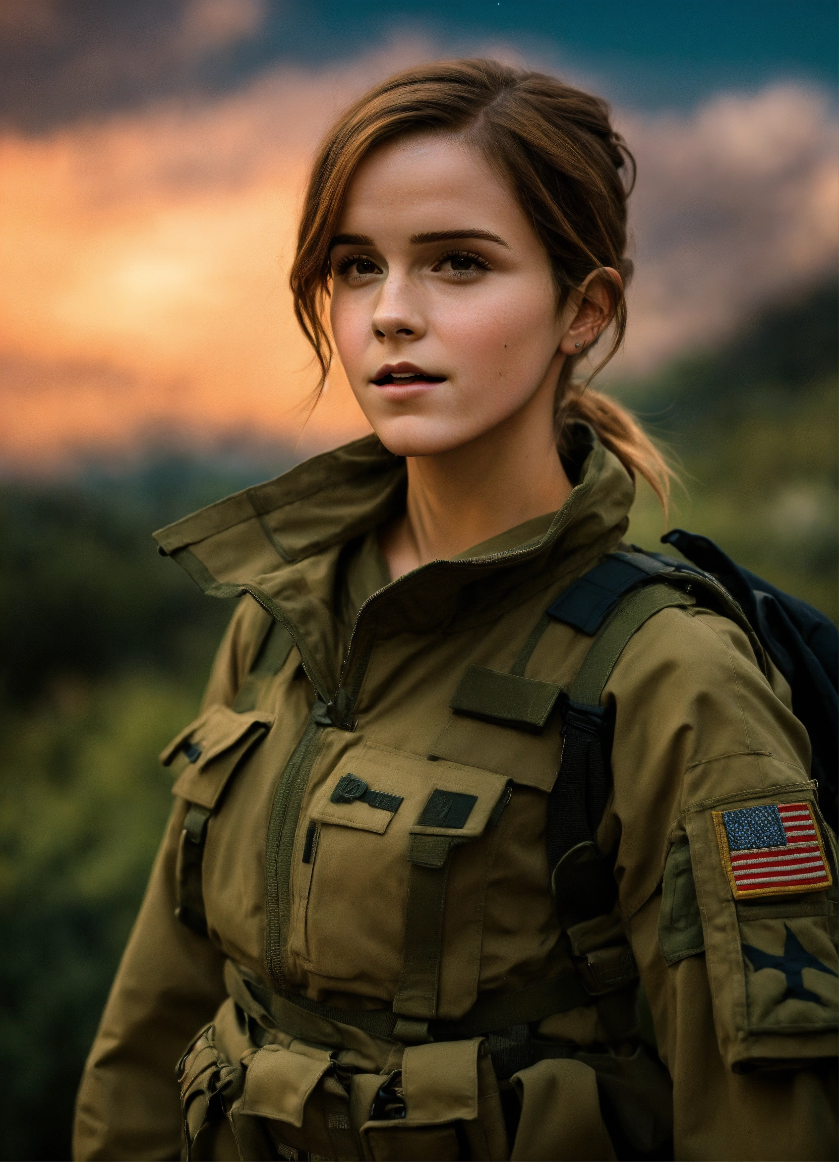 Lexica - A real photo of a girl who looks extremely like "Emma Watson ...