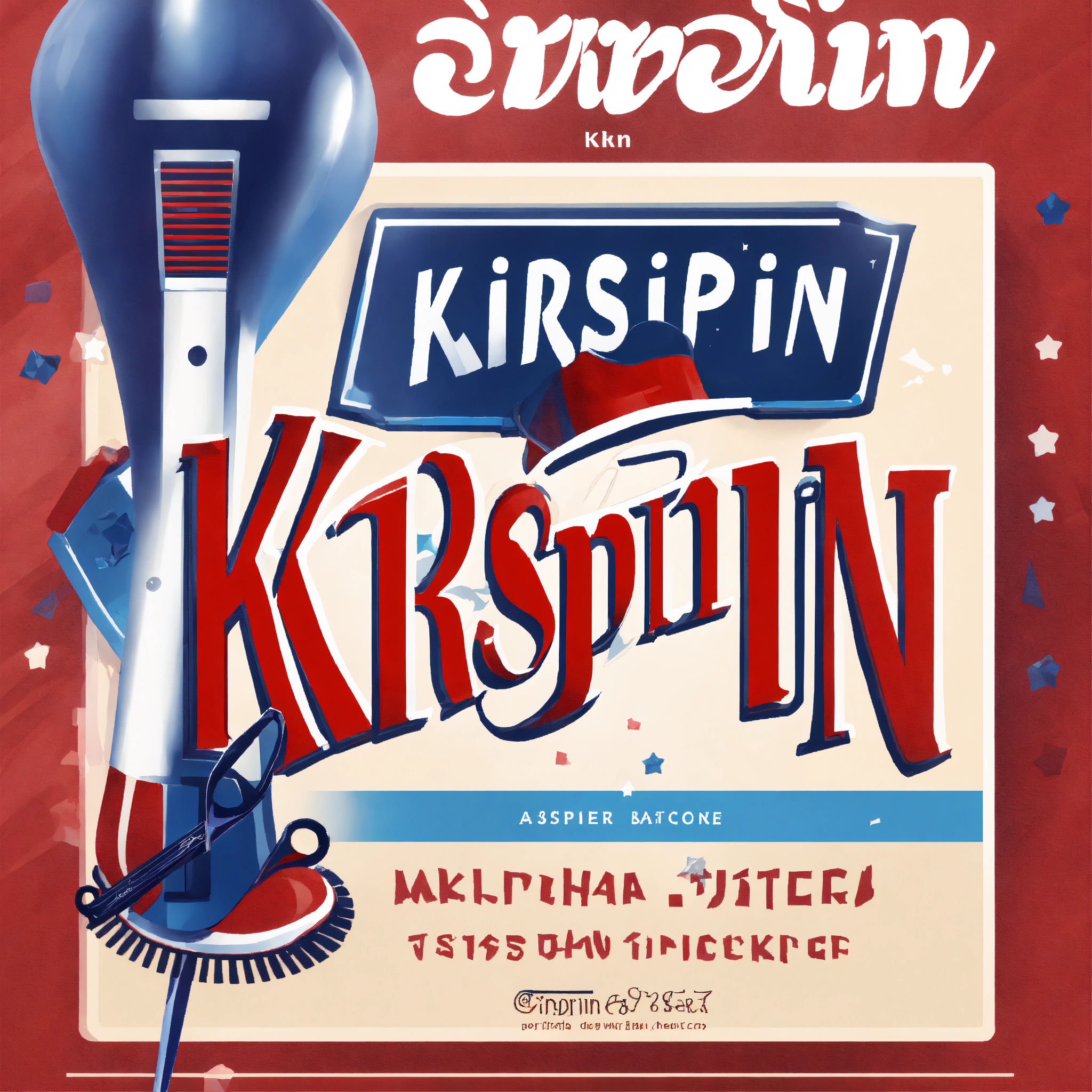 Lexica - Write word "Krispin" "Krispin" "Krispin" as a logo, headline ...