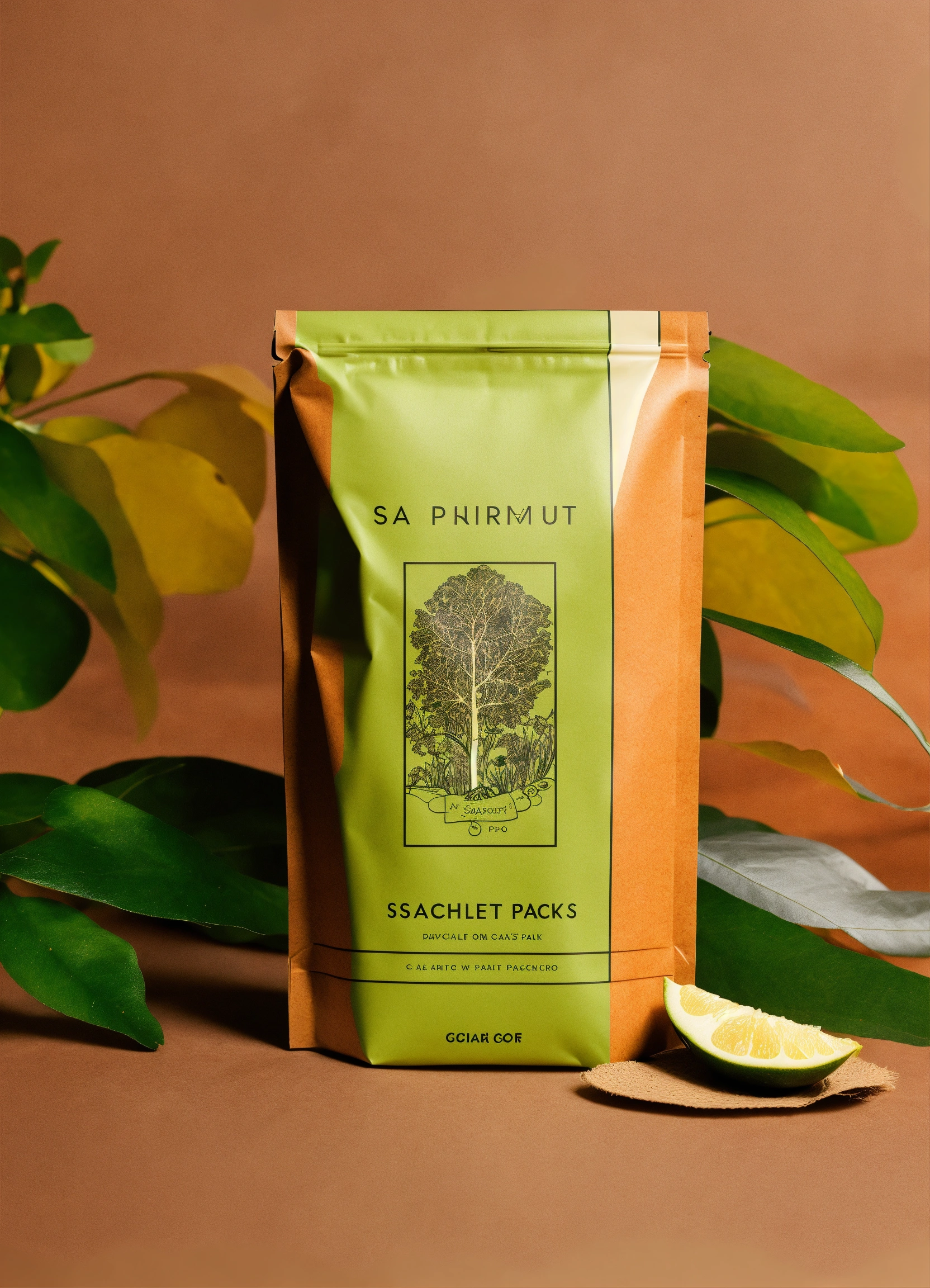 Lexica - A unique cardboard packaging design for sachet packs