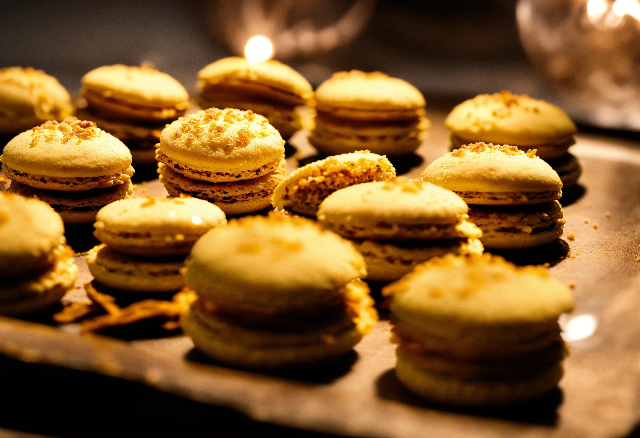 Lexica - Capture the essence of a close up of an all spice amaretti ...