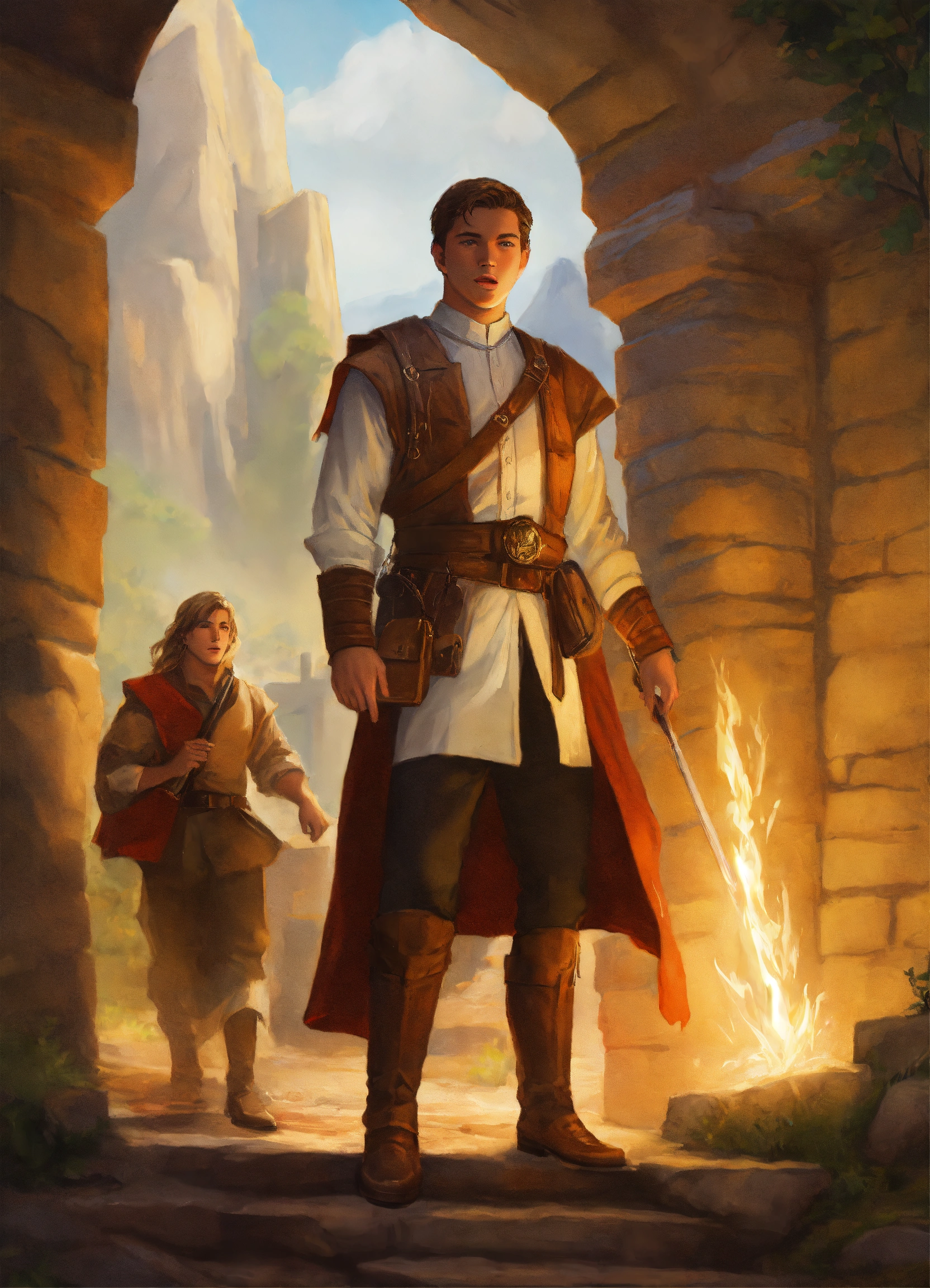 Lexica - Generic Mormon missionary realistic art fantasy dungeons and ...