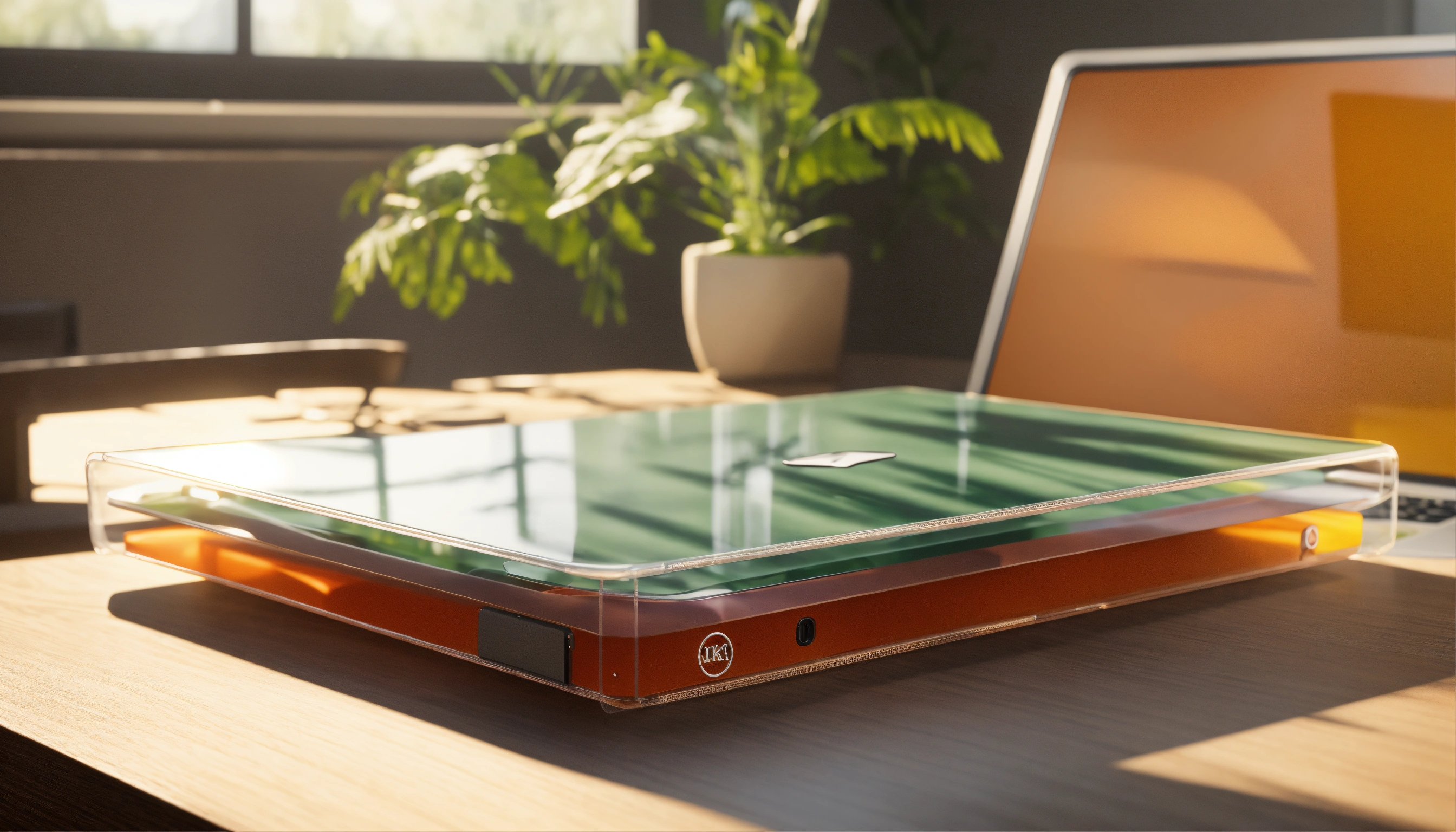 Lexica - A translucent polycarbonate laptop case, designed by charles ...