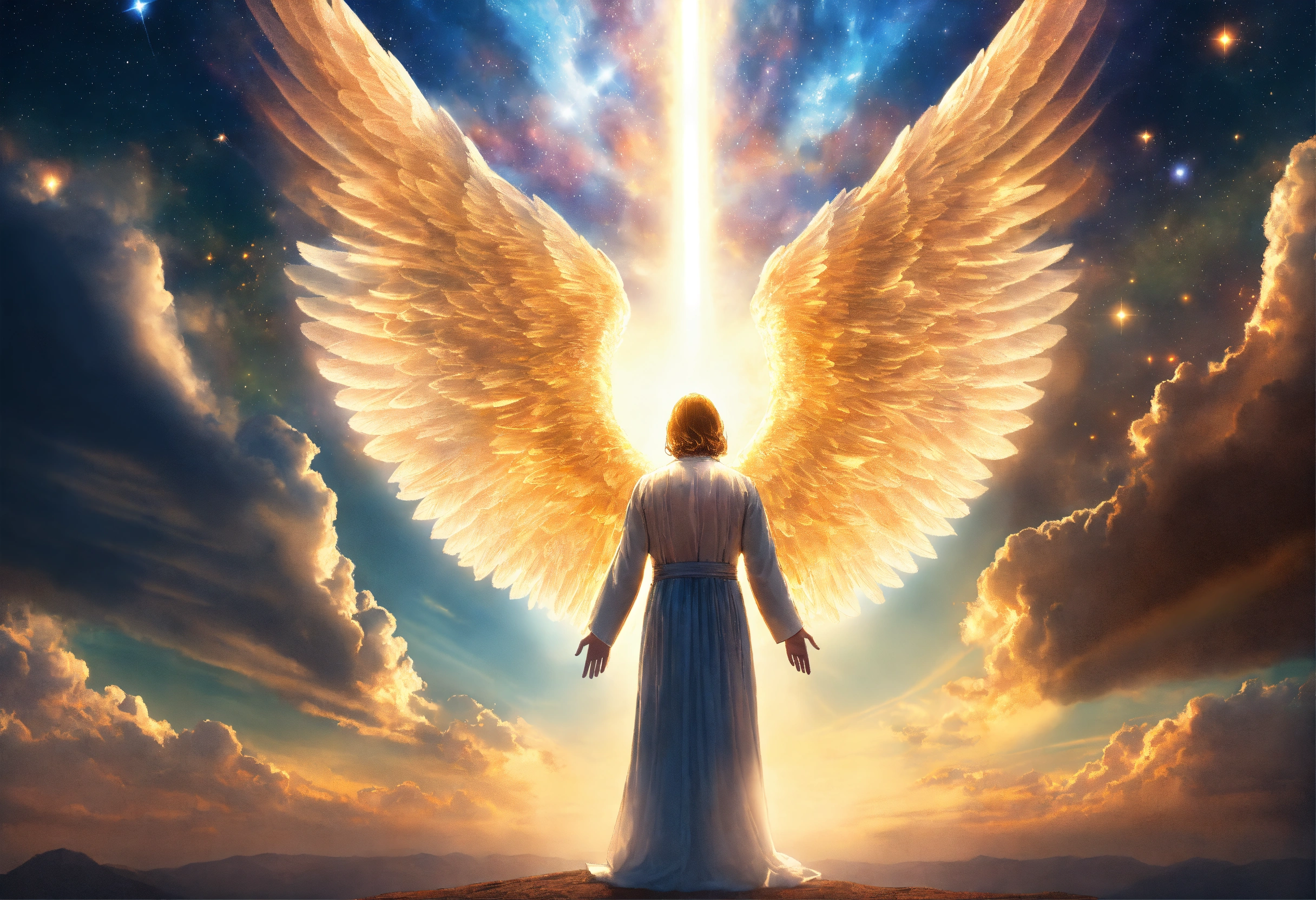 Lexica - Subconscious, god, higher power, bright light, sky, universe ...