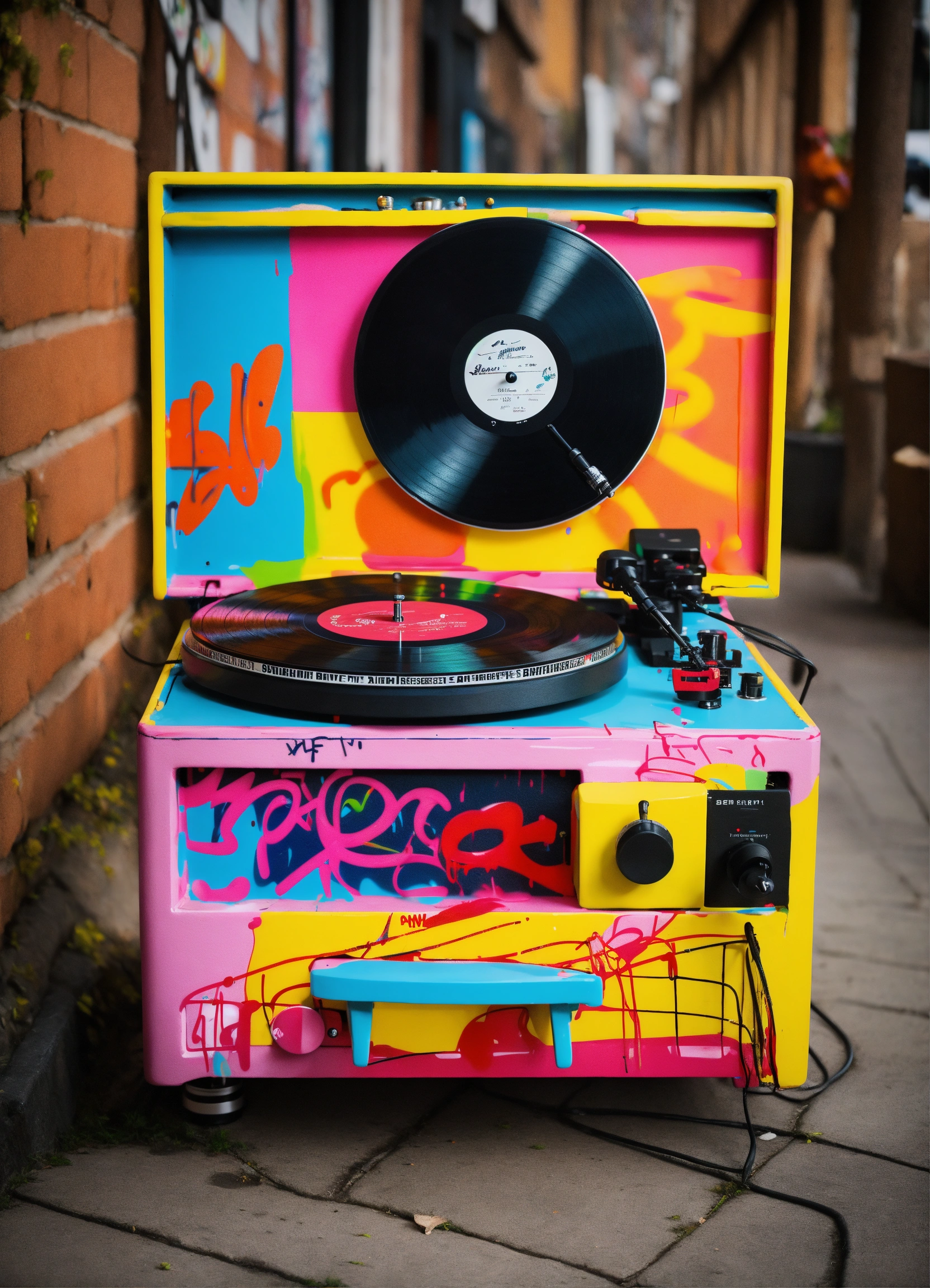 Lexica - A graffiti record player