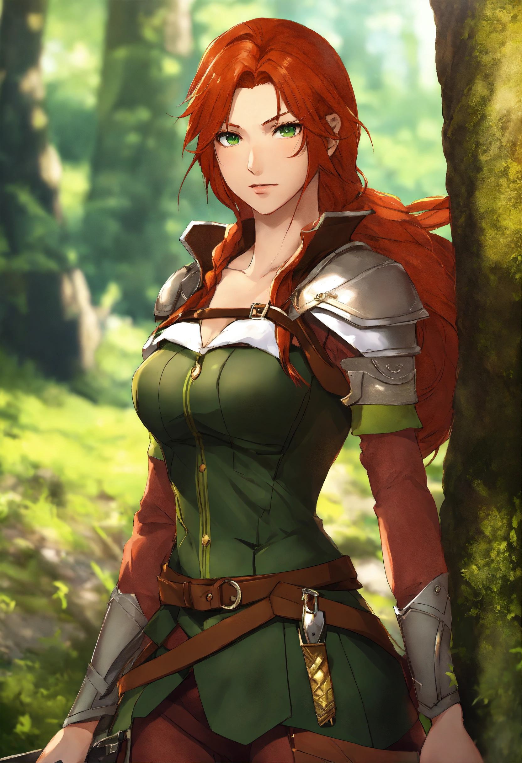 Lexica - Anime, rpg, character art, best quality, 18-year-old redhead ...