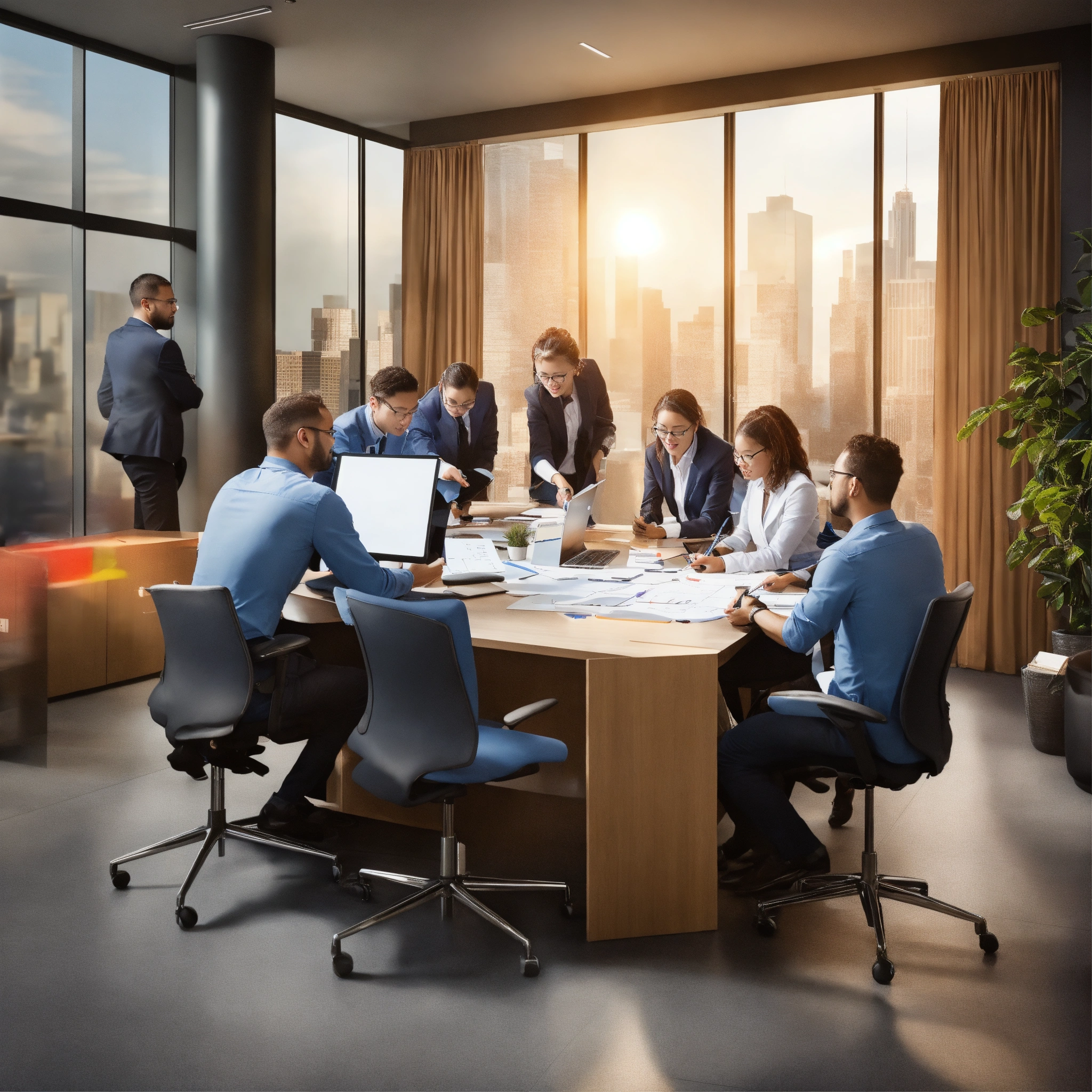 Lexica - Show a picture of a team that is in the process to accelerate ...