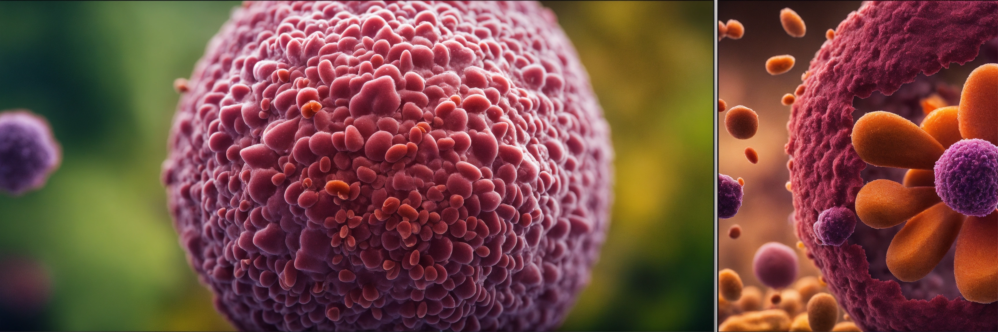 Lexica - Detailed perspective of a mast cell with a grainy appearance ...