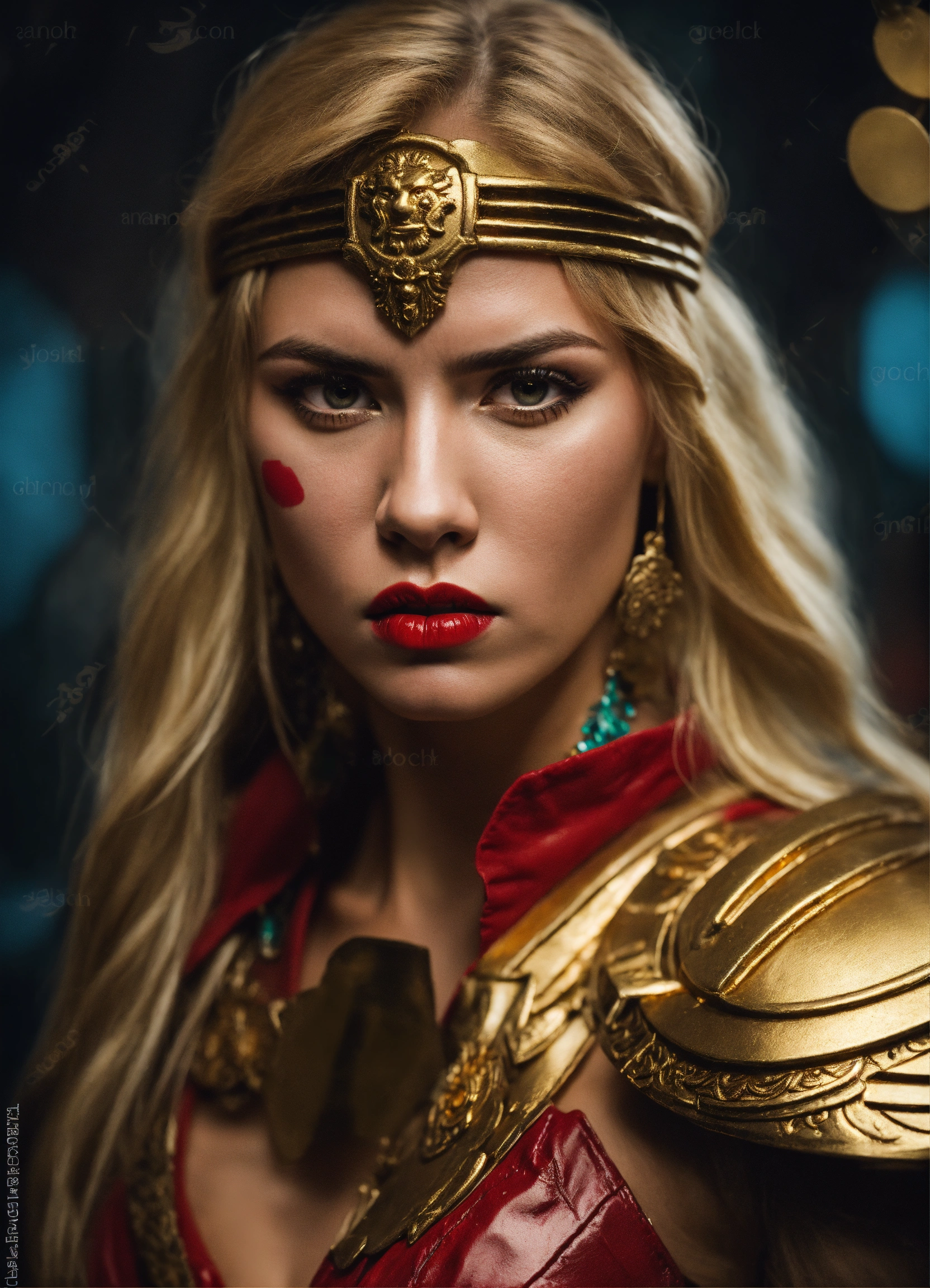 Lexica - Photo quality portrait of female amazon warrior with high ...