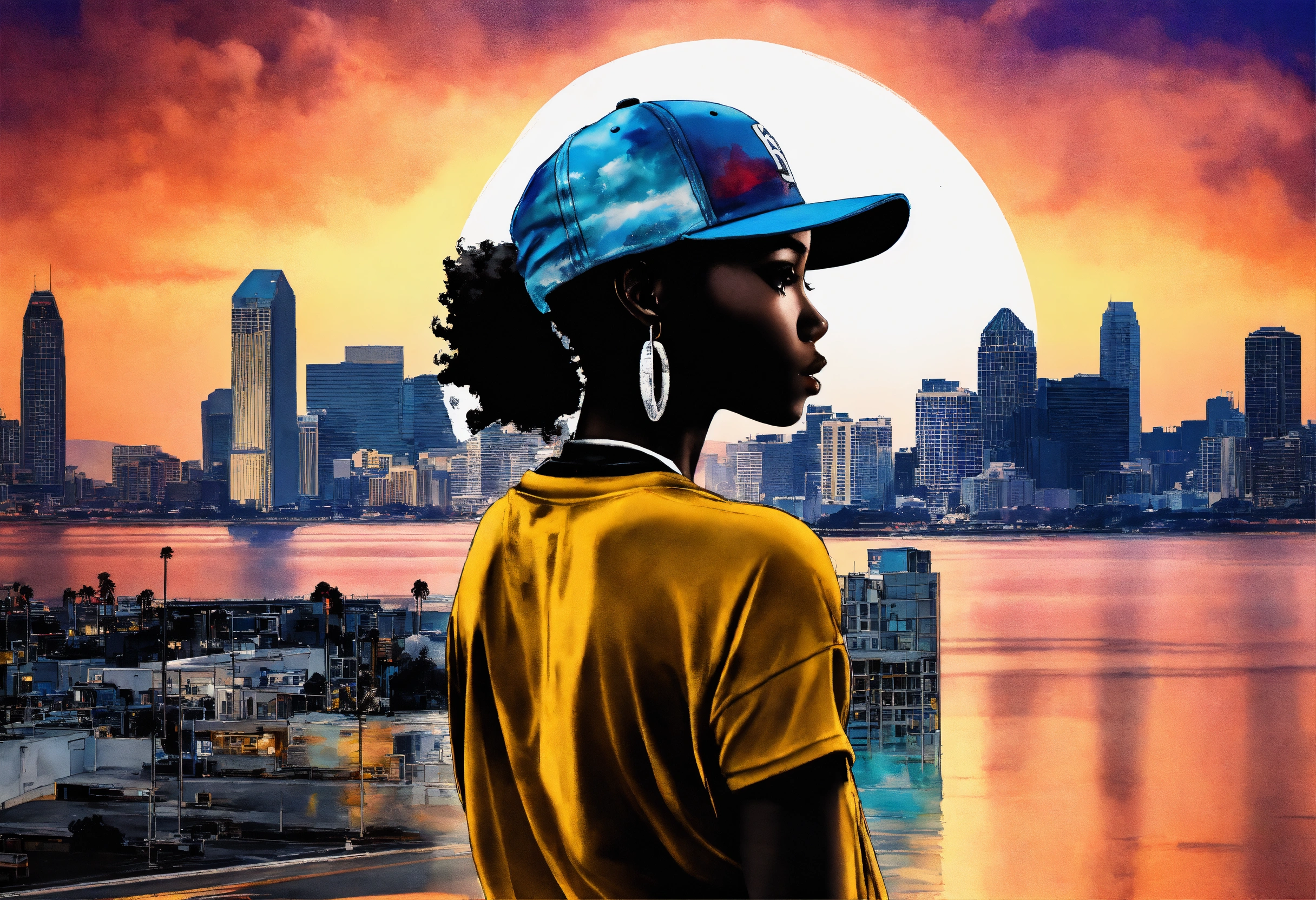 Lexica - Exquisite ink painting on a pure white paper background, where ...