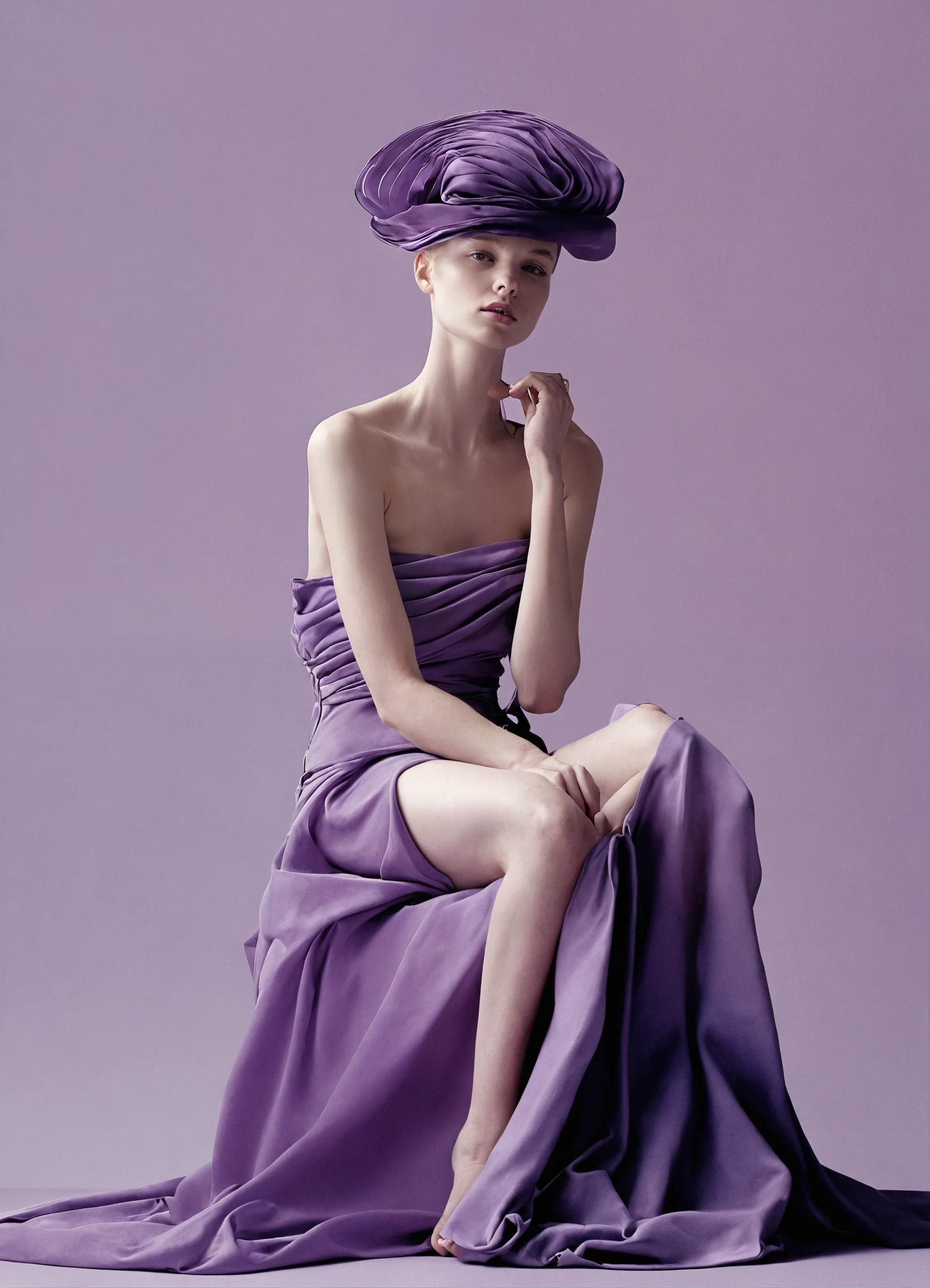 Lexica - Full portrait high end models, editorial photo from magazine ...