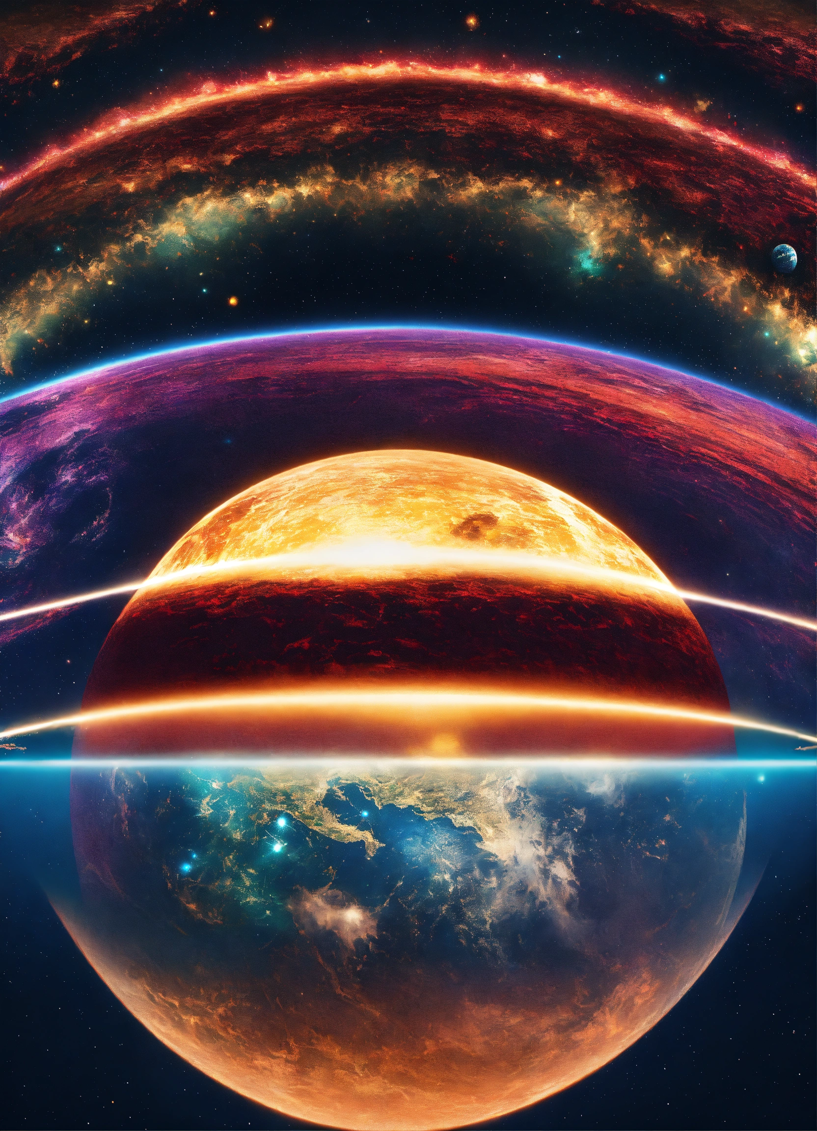 Lexica - Multiple different universes lined up next to each other