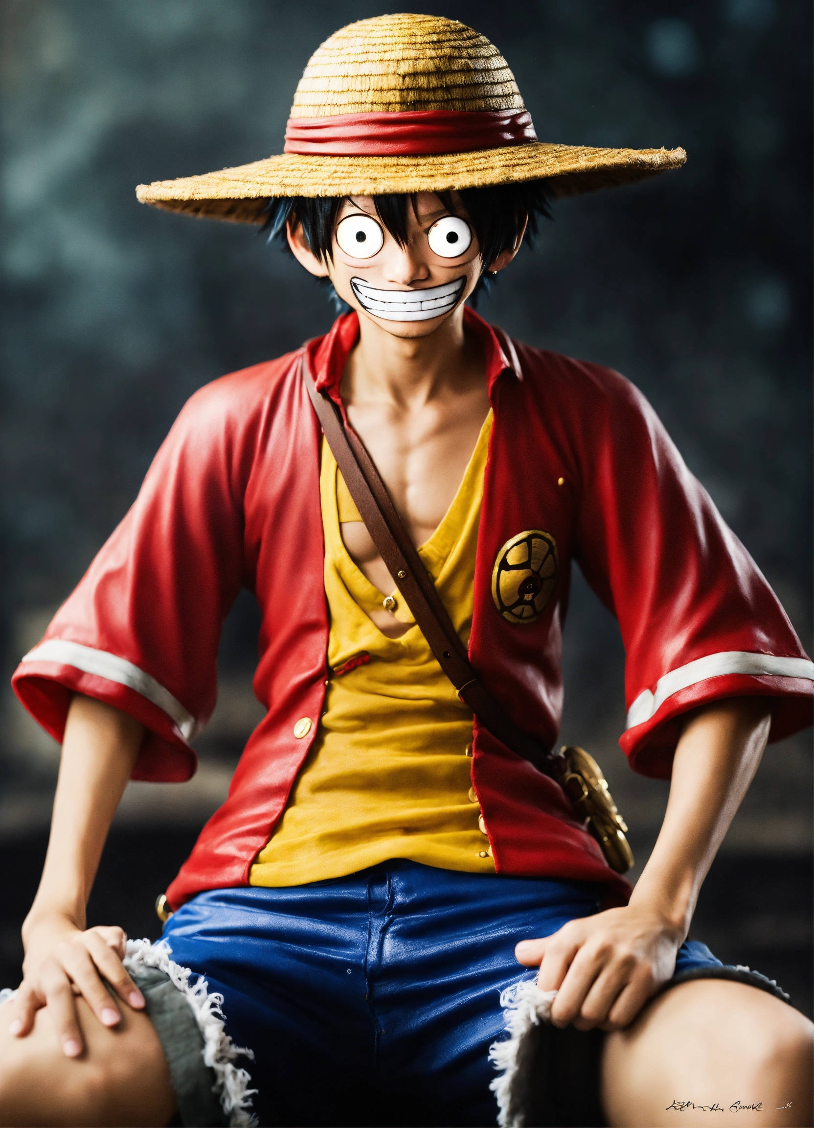 Lexica - LUFFY FROM ONE PIECE AS IN REAL LIFE