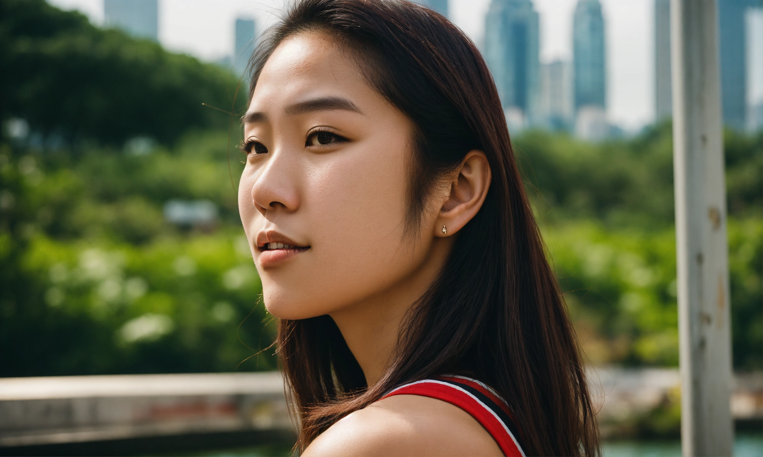 Lexica - Sunny day, Mid-day lighting, close-up side shot, slightly ...