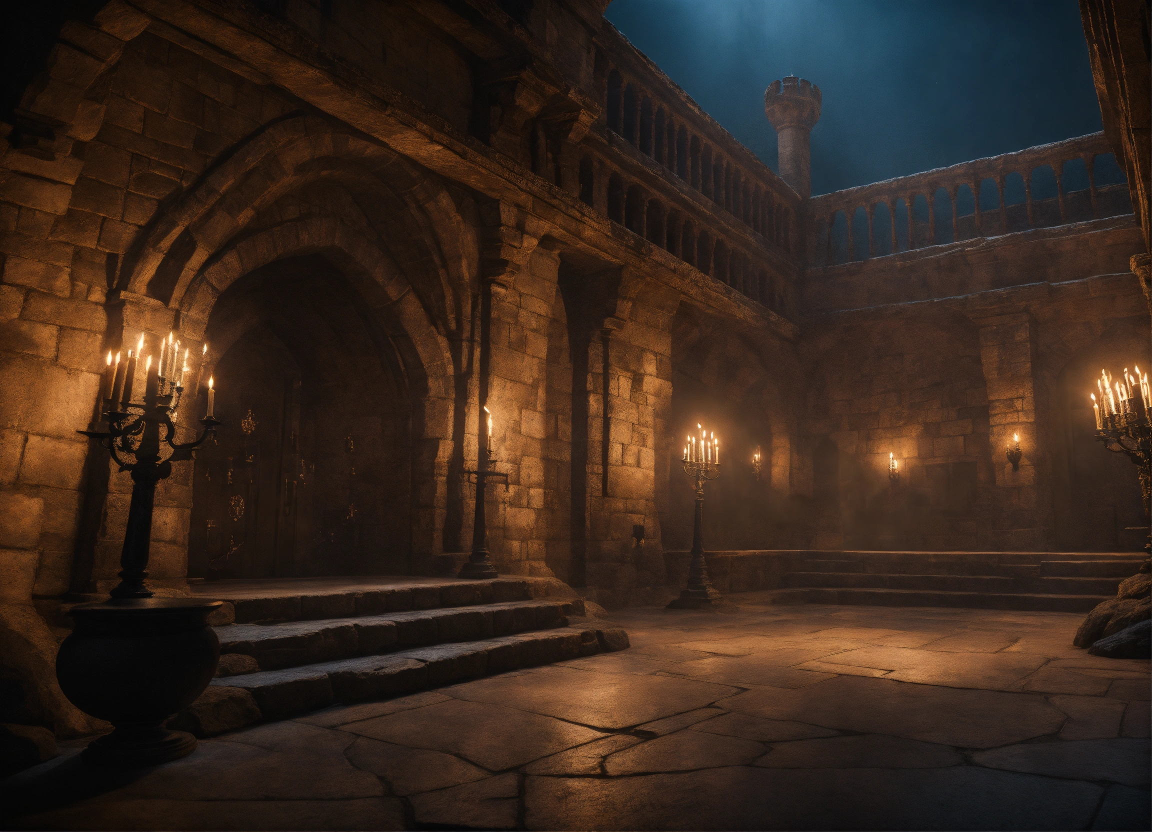 Lexica - Game of thrones castle interior, dark, shadows, HDR, ultra ...