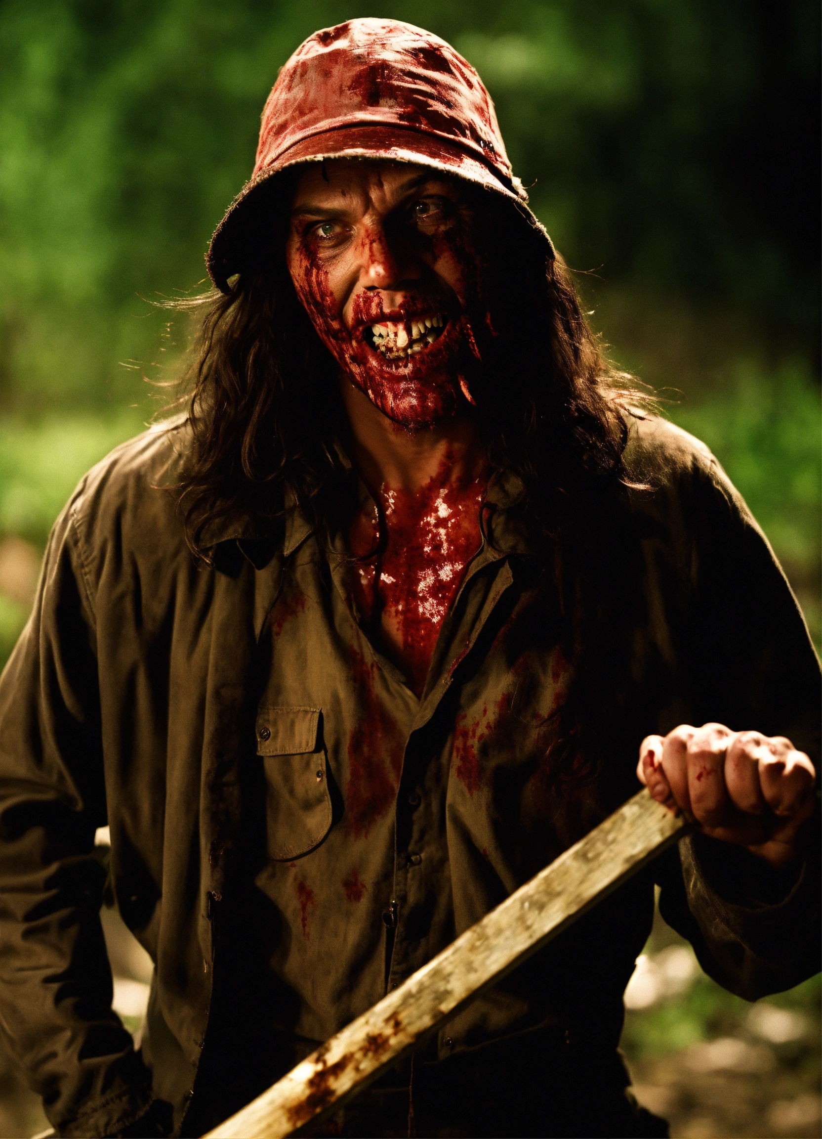 Lexica - Creepy man with a hatchet the antagonist three fingers from ...