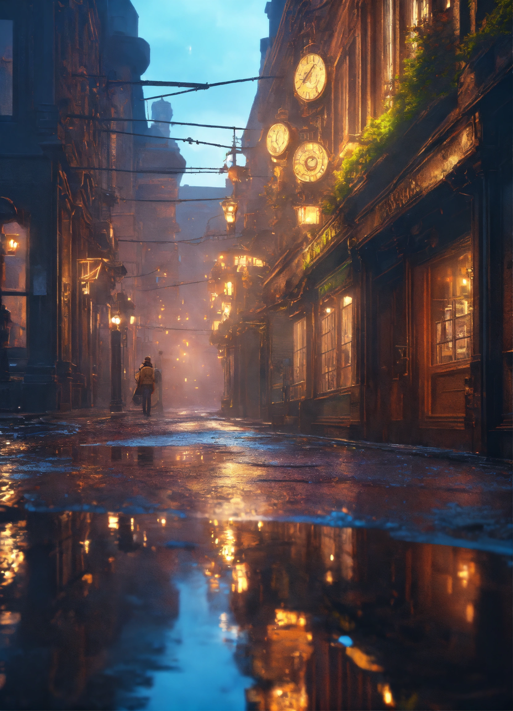 Lexica - 8k hdr steampunk style, highly detailed, vibrant, production ...