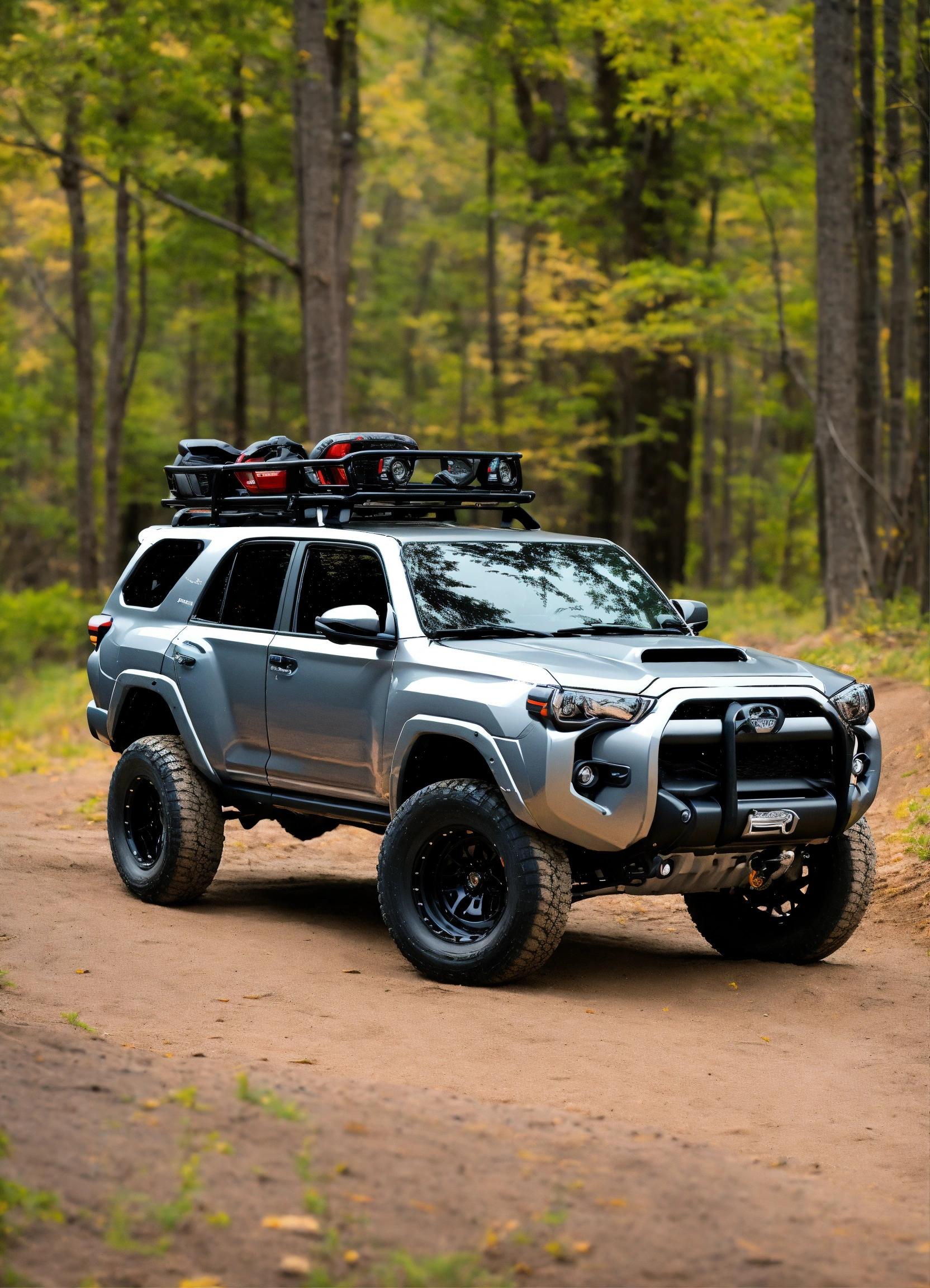 Lexica - 2023 Four Runner lunar gray, lifted, sick rims