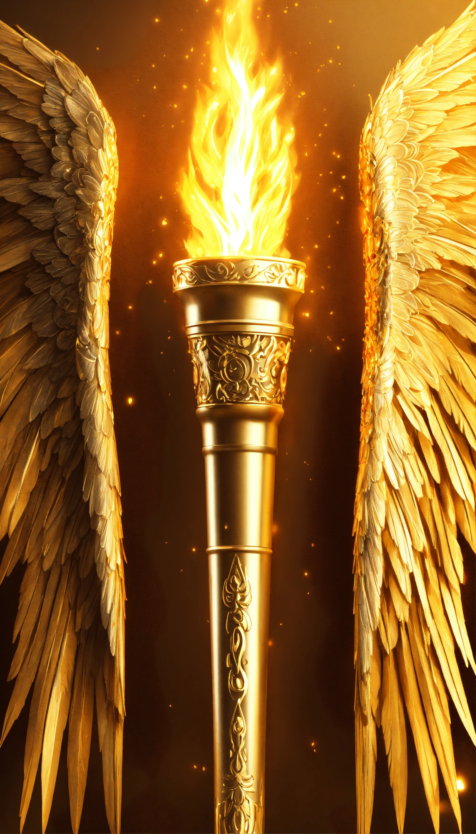 Lexica - Powerful, detailed torch, digital illustration, real, 3D ...