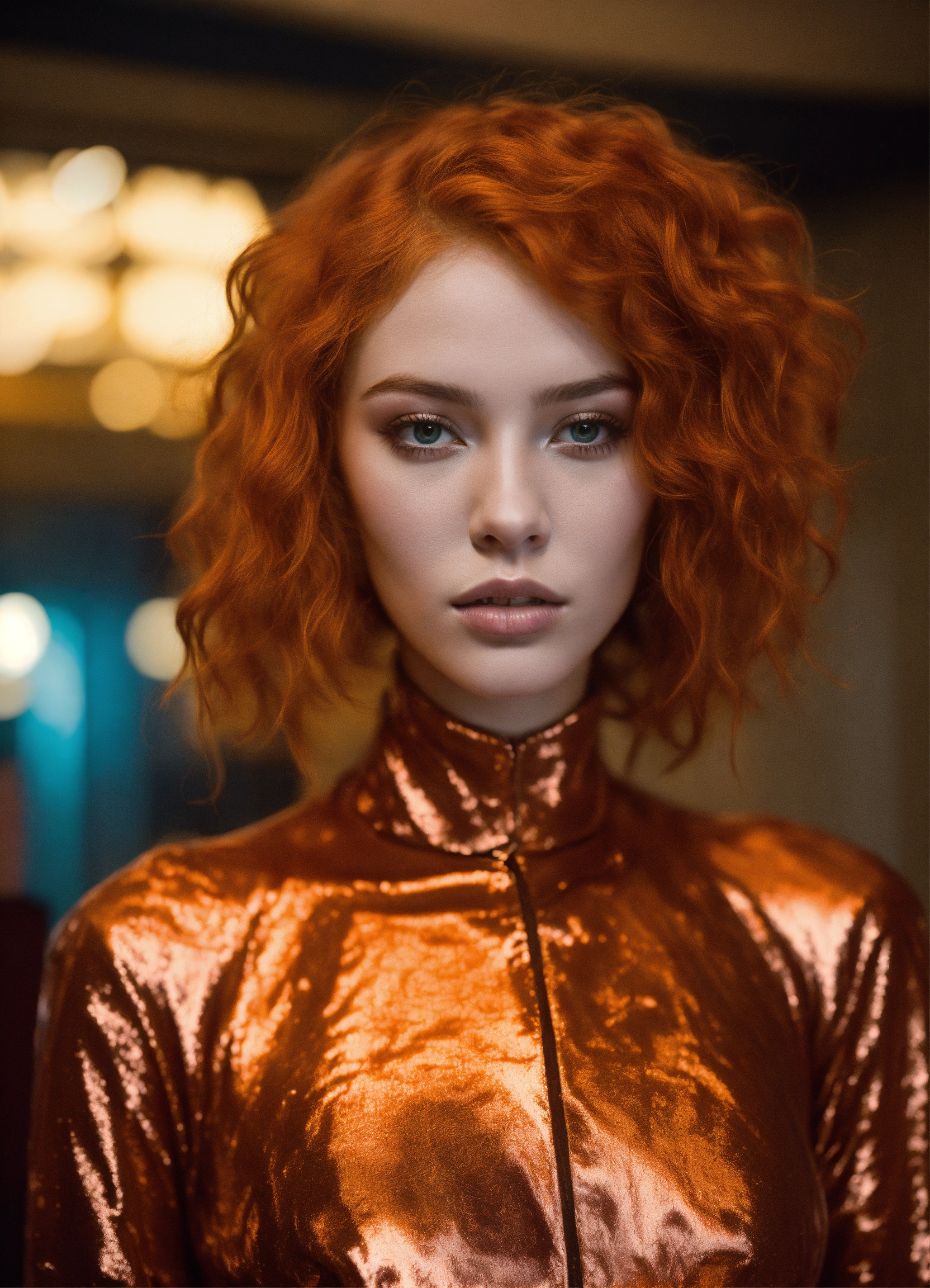 Lexica - Gorgues two 20-year-old human looking alien female with ...