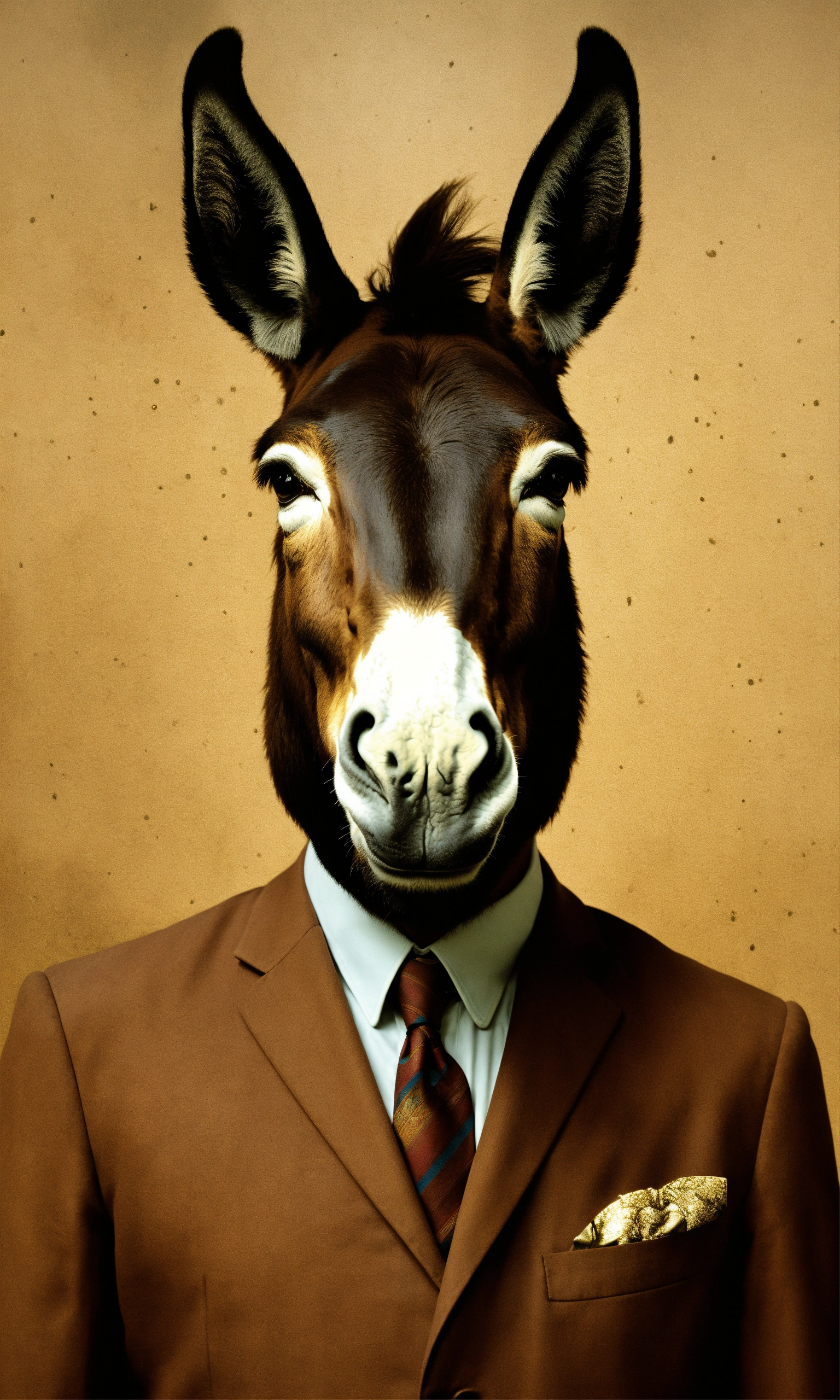 Lexica - Man with donkey head