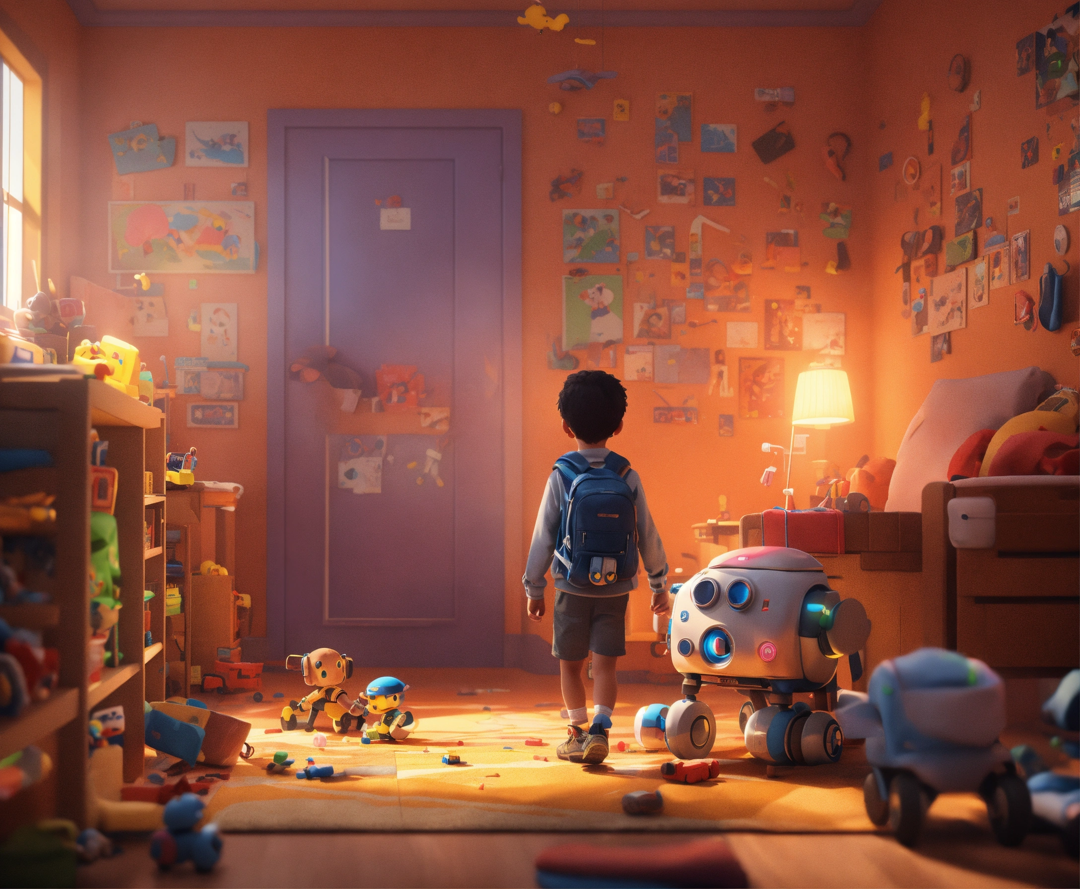 Lexica - Create a 4k concept art for a 3D animatic movie poster ...