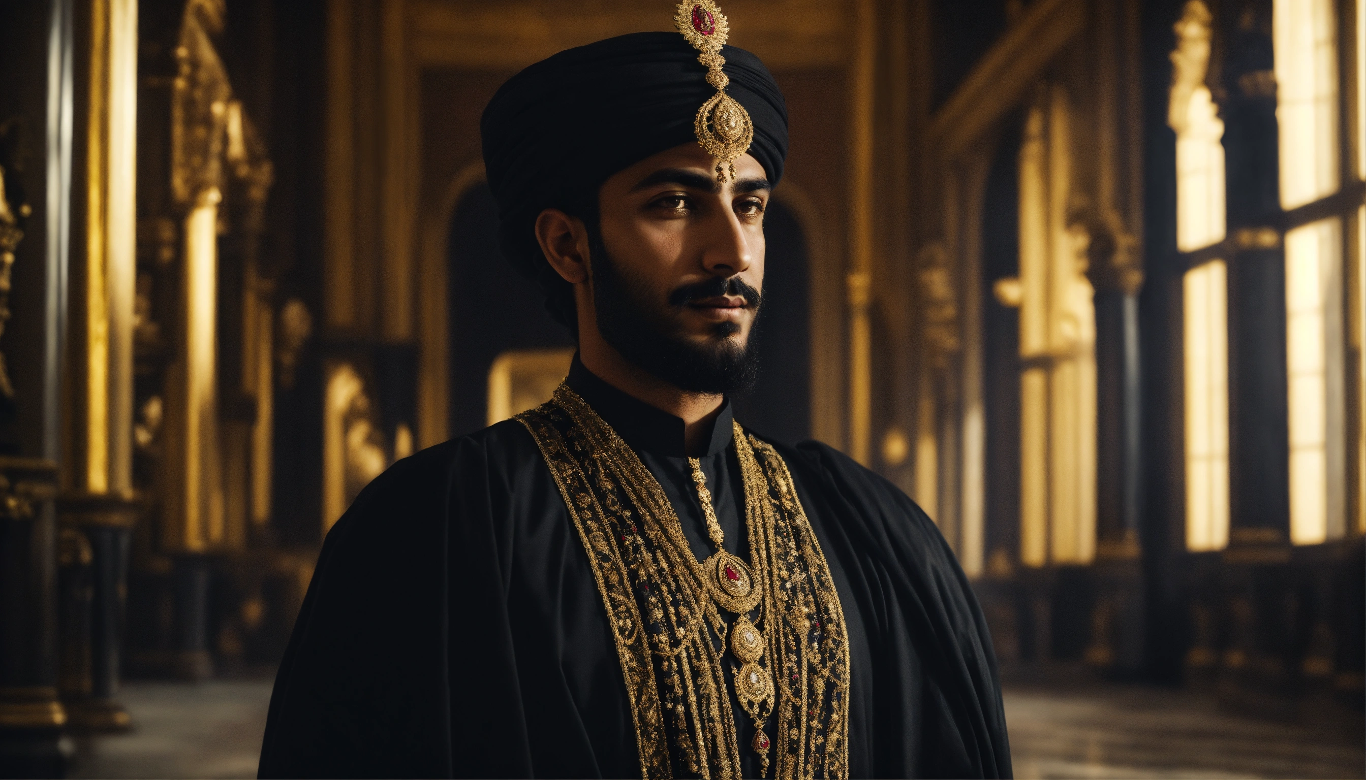 Lexica - Dark, mysterious and dramatic portrait of a young handsome ...