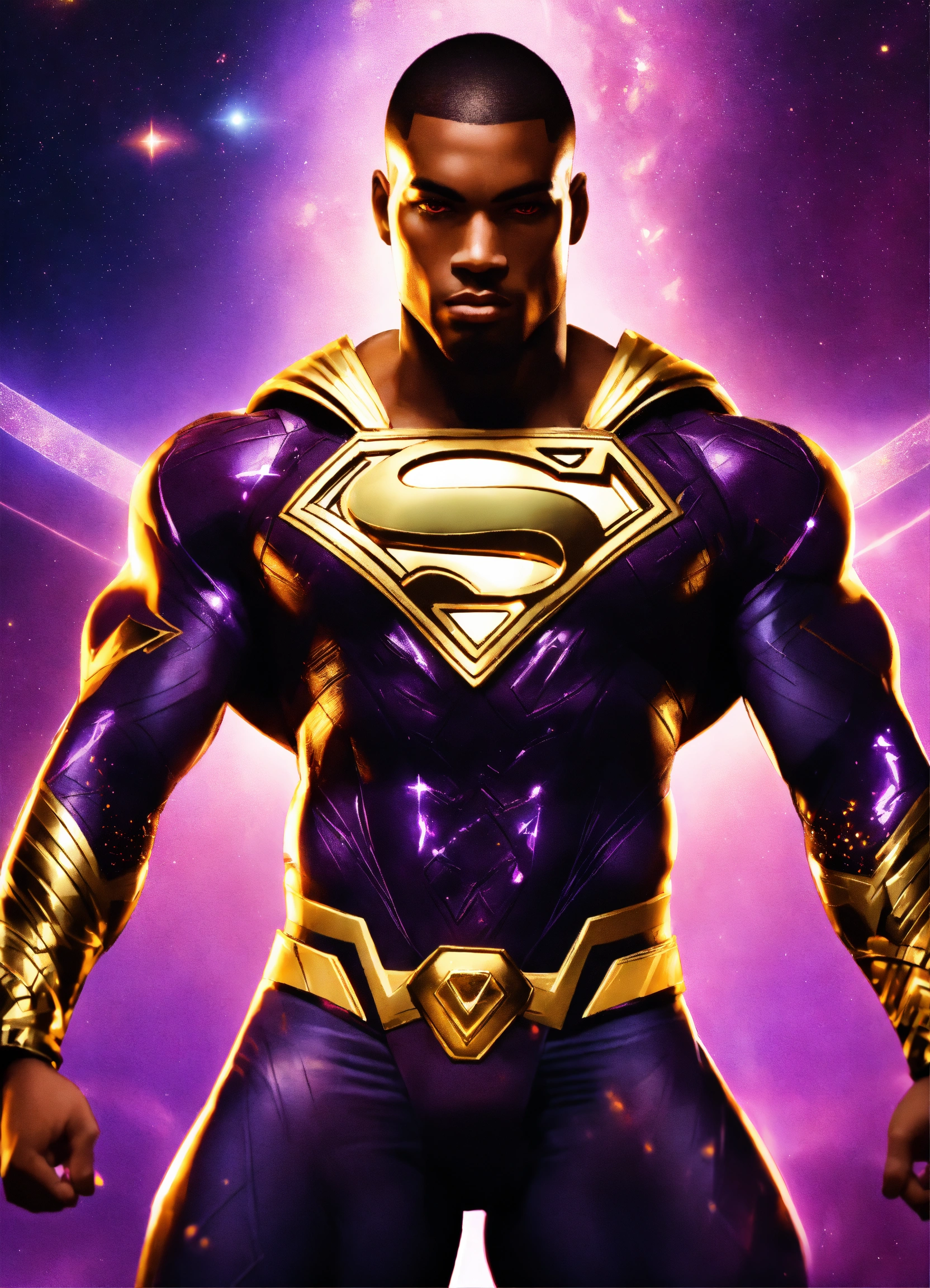 Lexica - Ultra-detailed purple black & gold hieroglyphics-designed ...