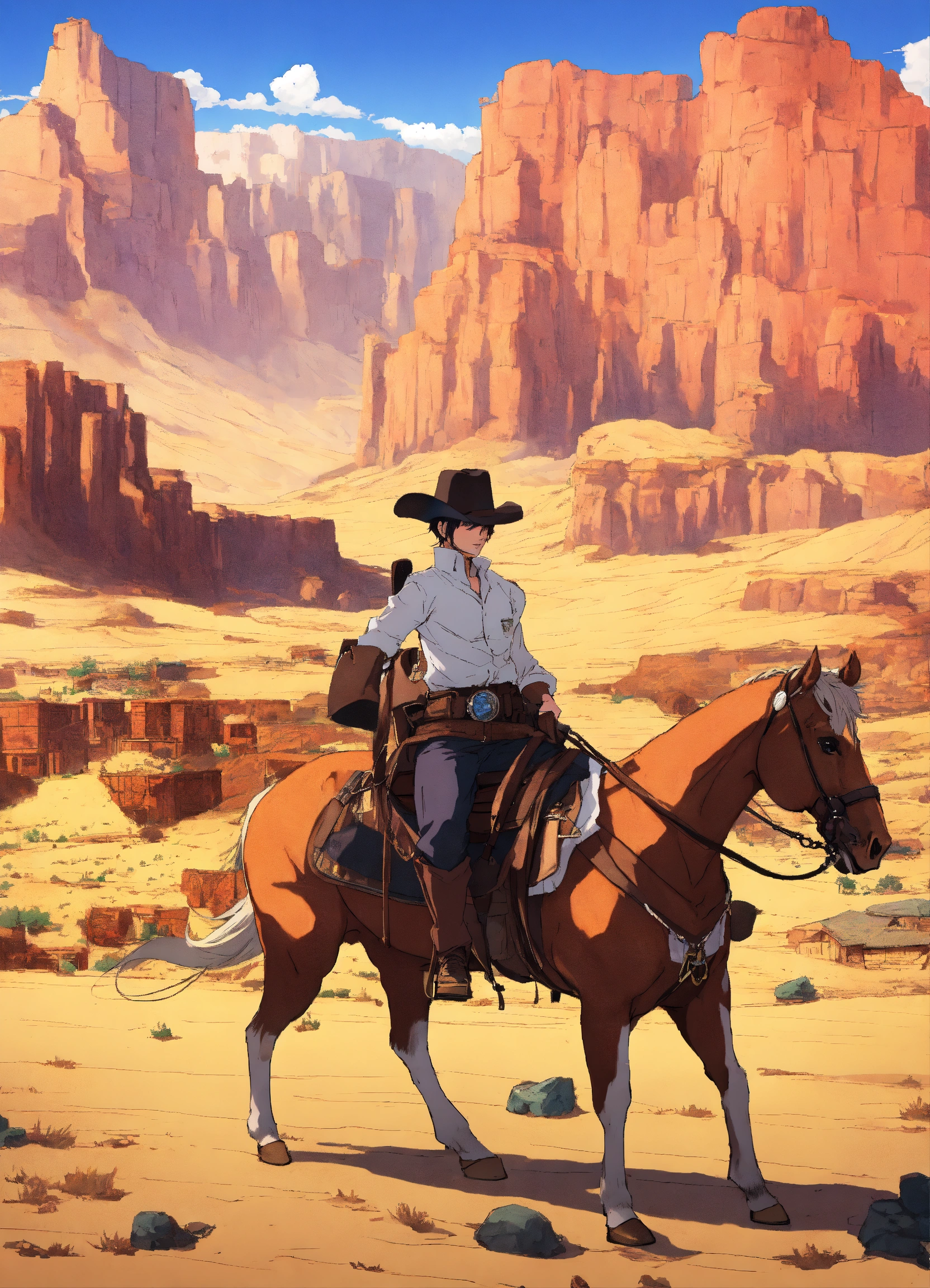 Lexica - Anime wild west