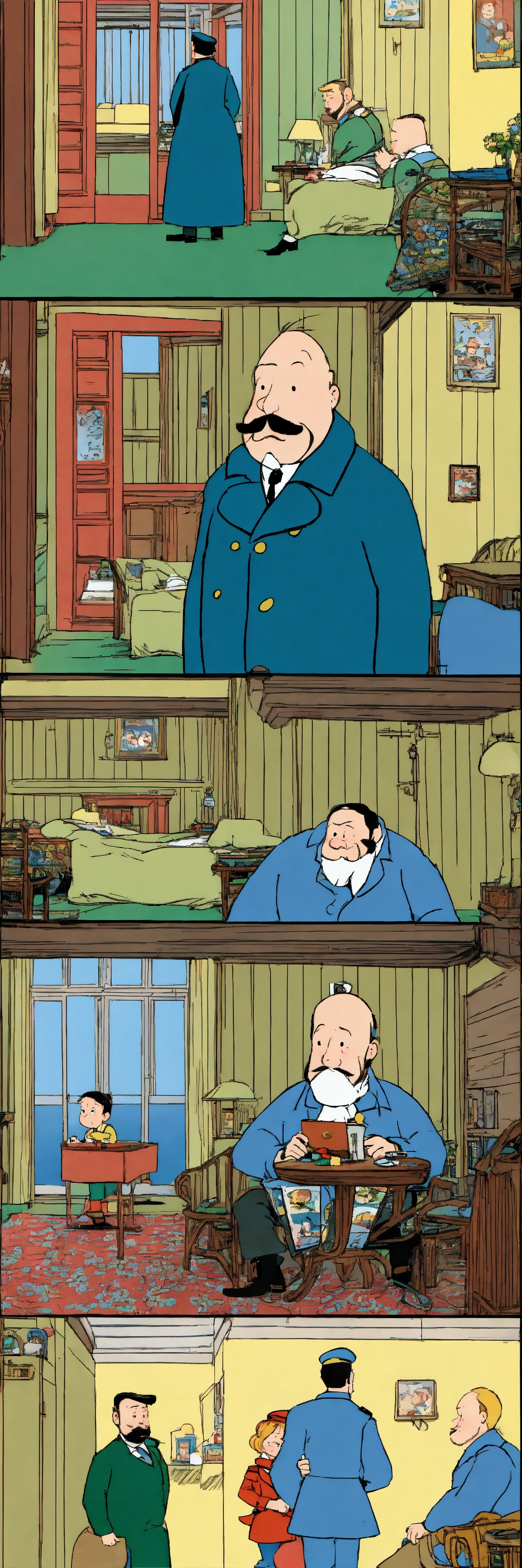 Lexica - Bécassine stunned whilst watching Tintin kissing Captain ...