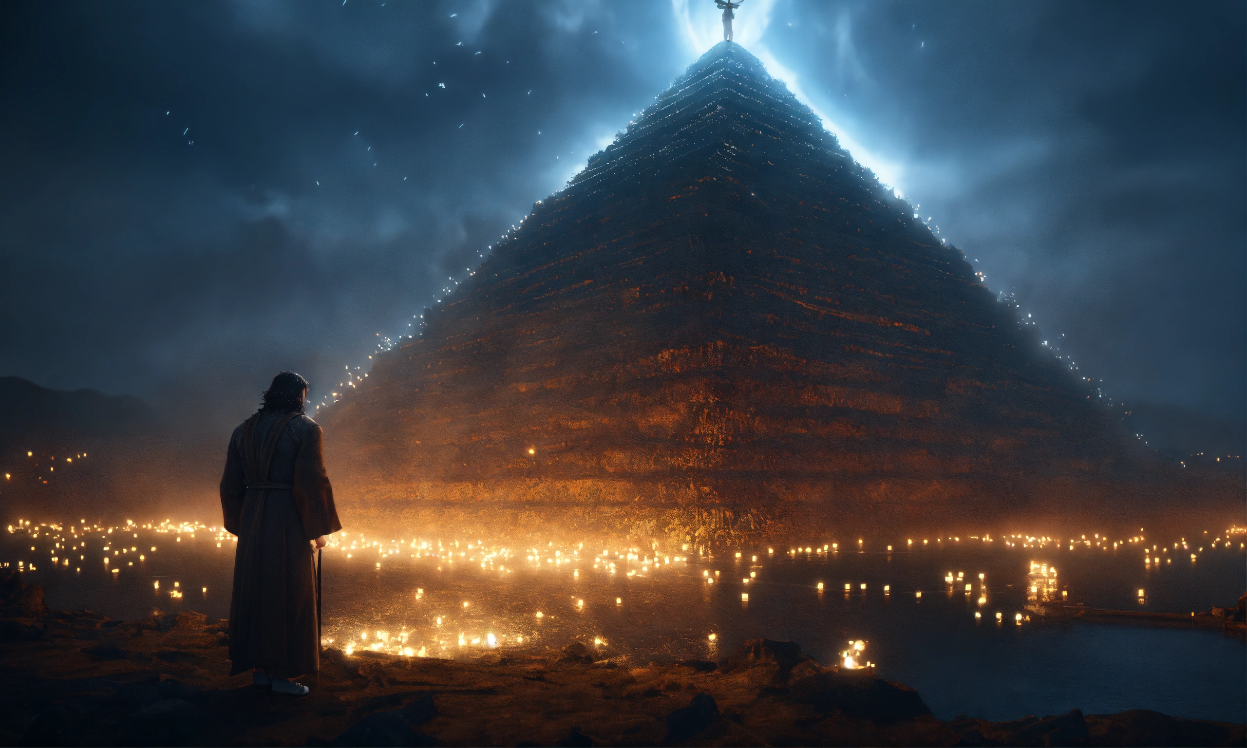 Lexica - Biblical story of Noah praying to God, insanely detailed and ...