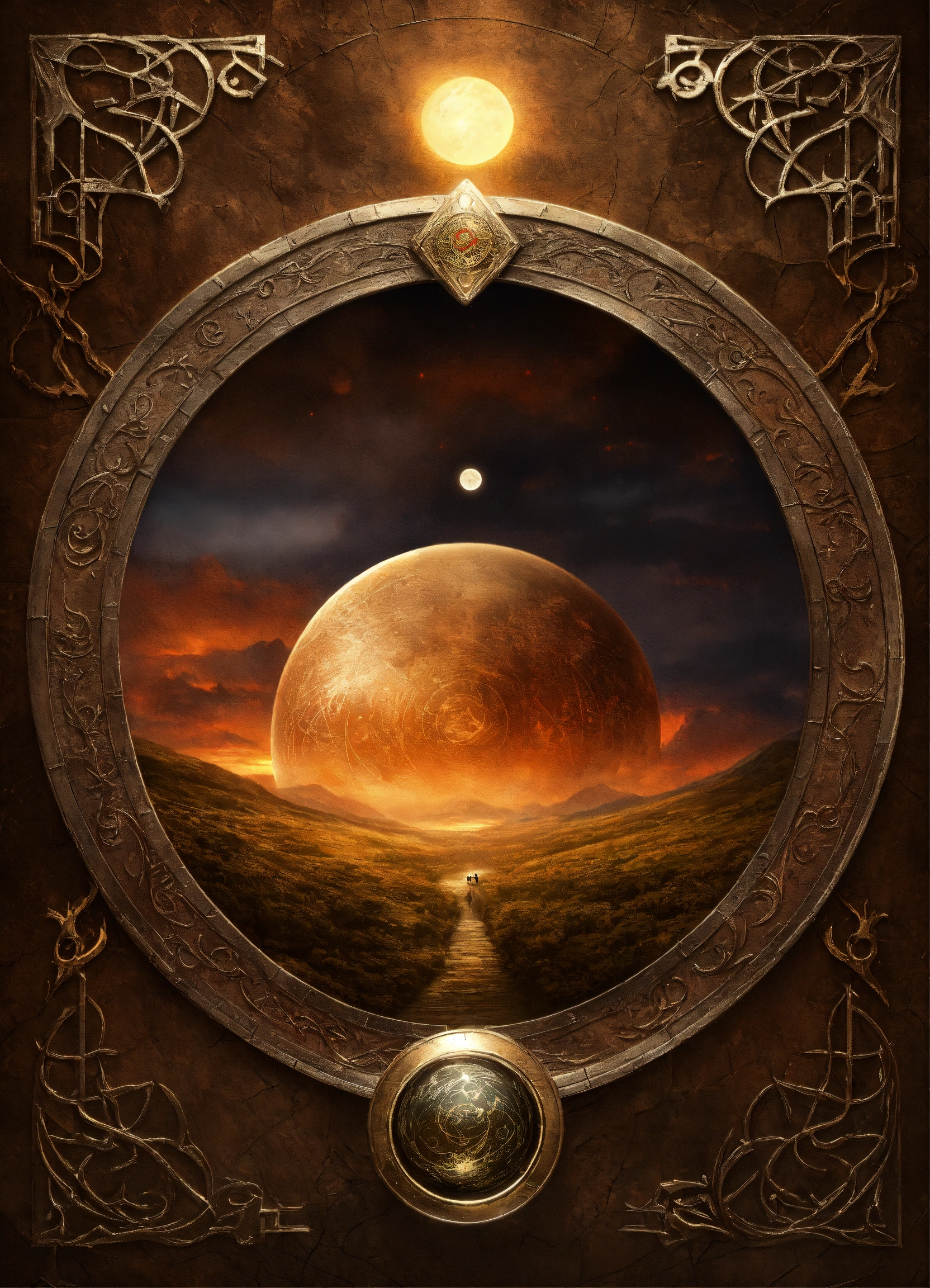 Lexica - Epic fantasy book cover in the style of lord of the rings and ...