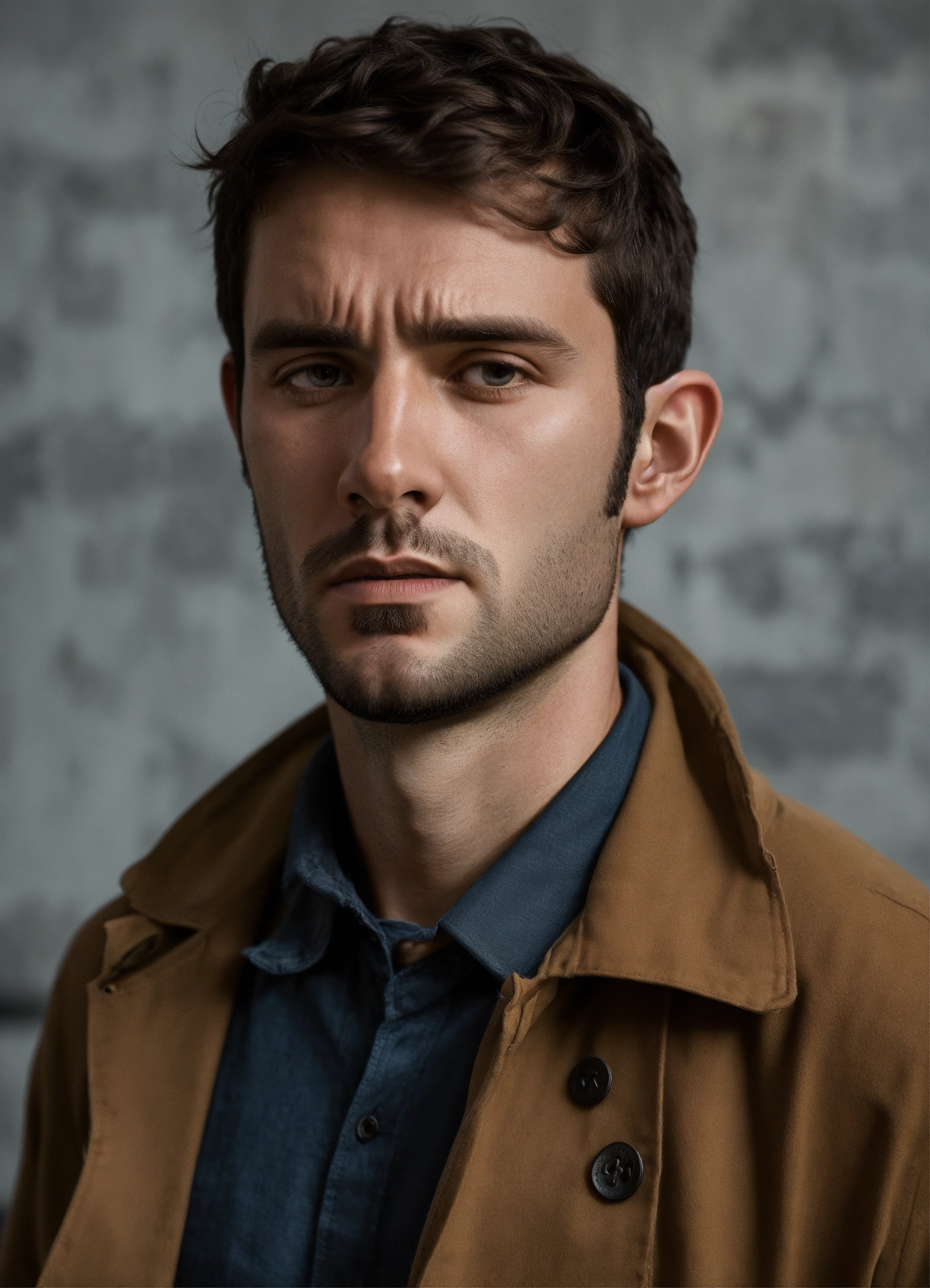 Lexica - A realistic photo of a thin 30-year-old french man, with ...