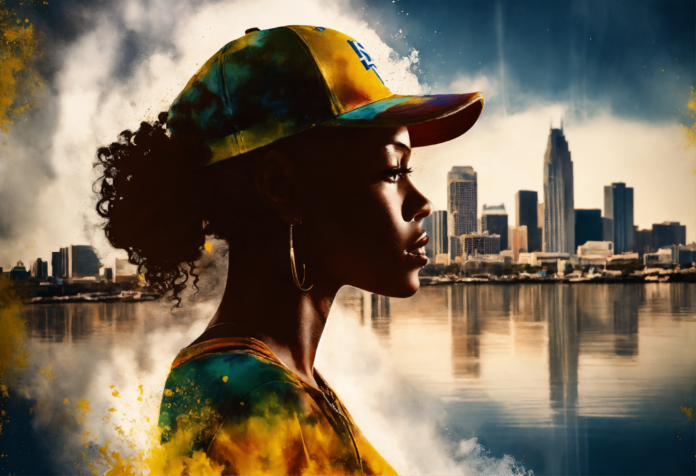 Lexica - Exquisite ink painting on a pure white paper background, where ...