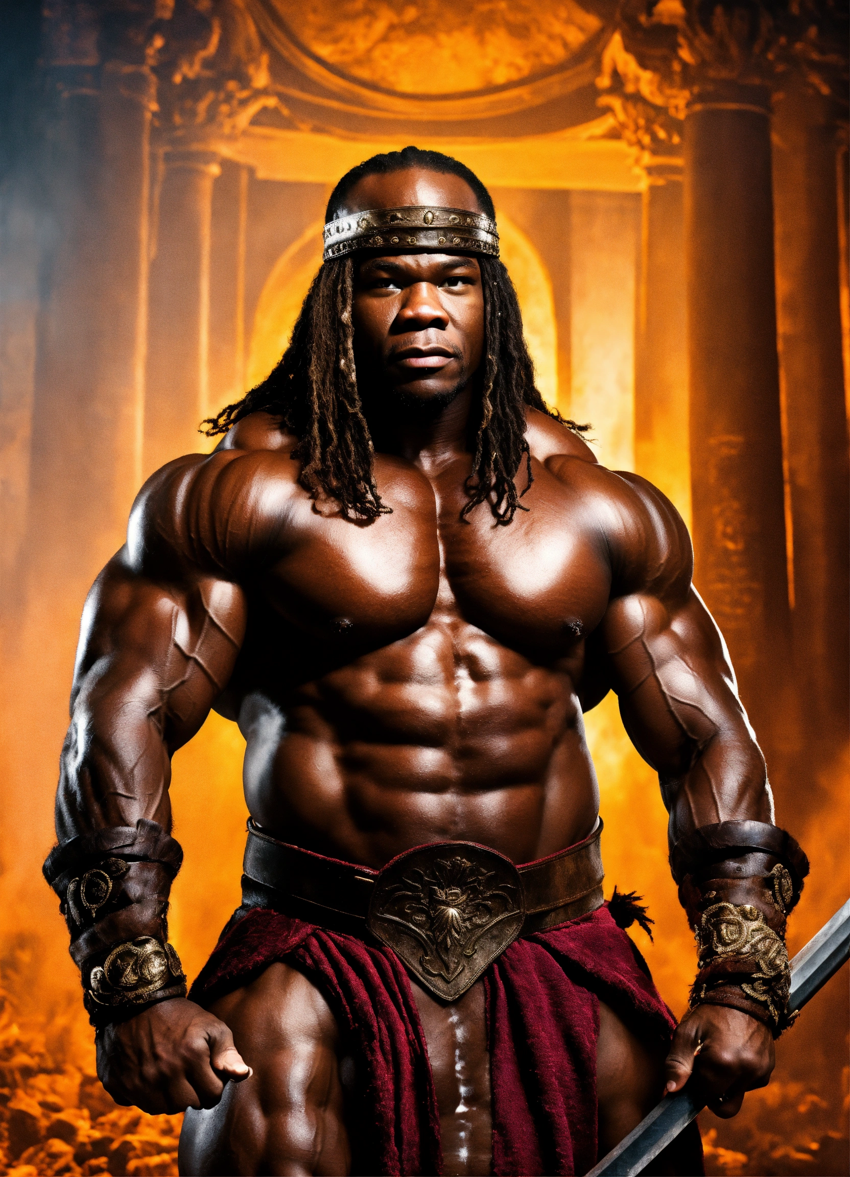 Lexica - Kai Greene as Conan the Barbarian