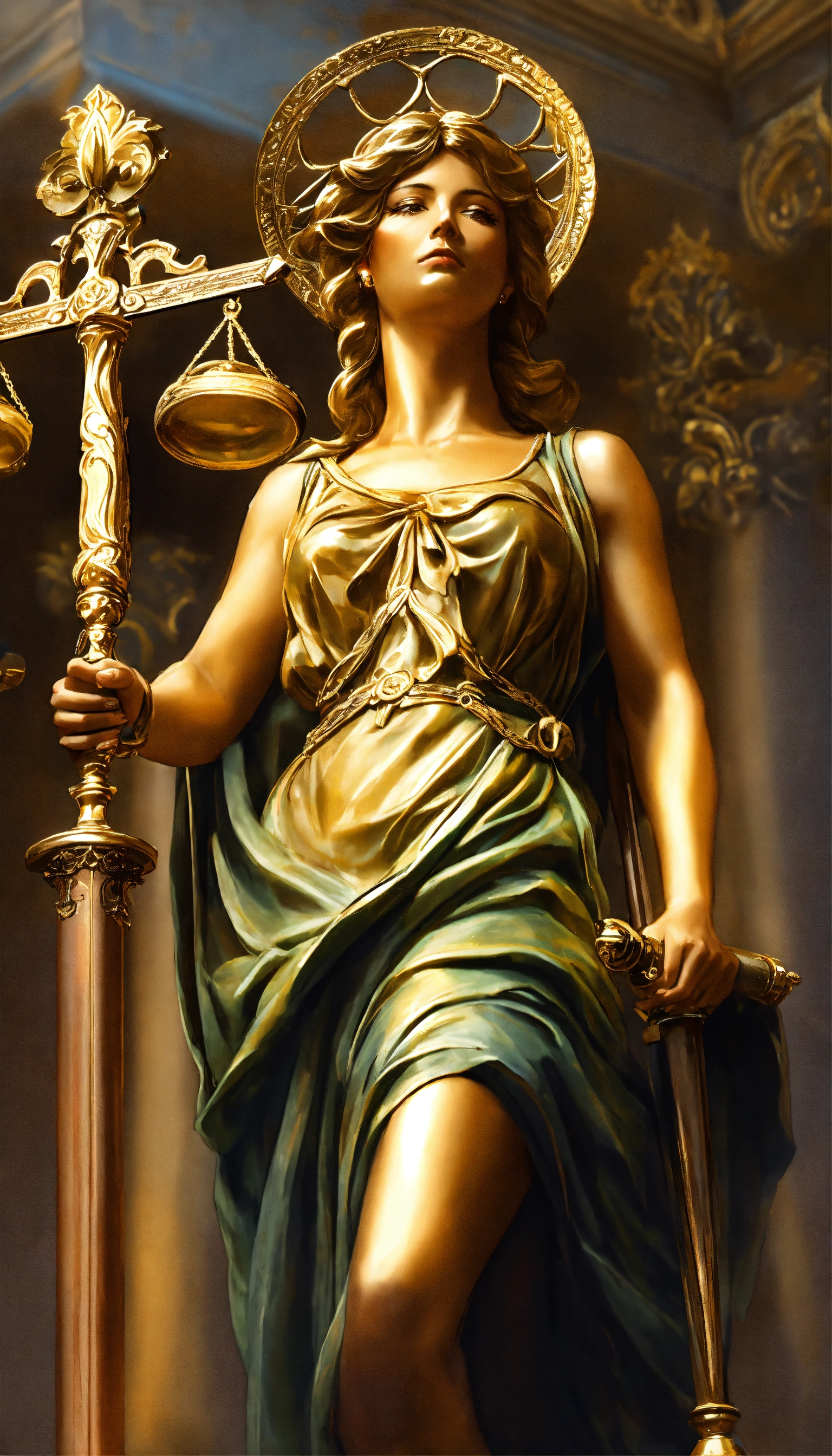 Lexica - Blind Folded, Beautiful, Lady Justice, scales of justice ...