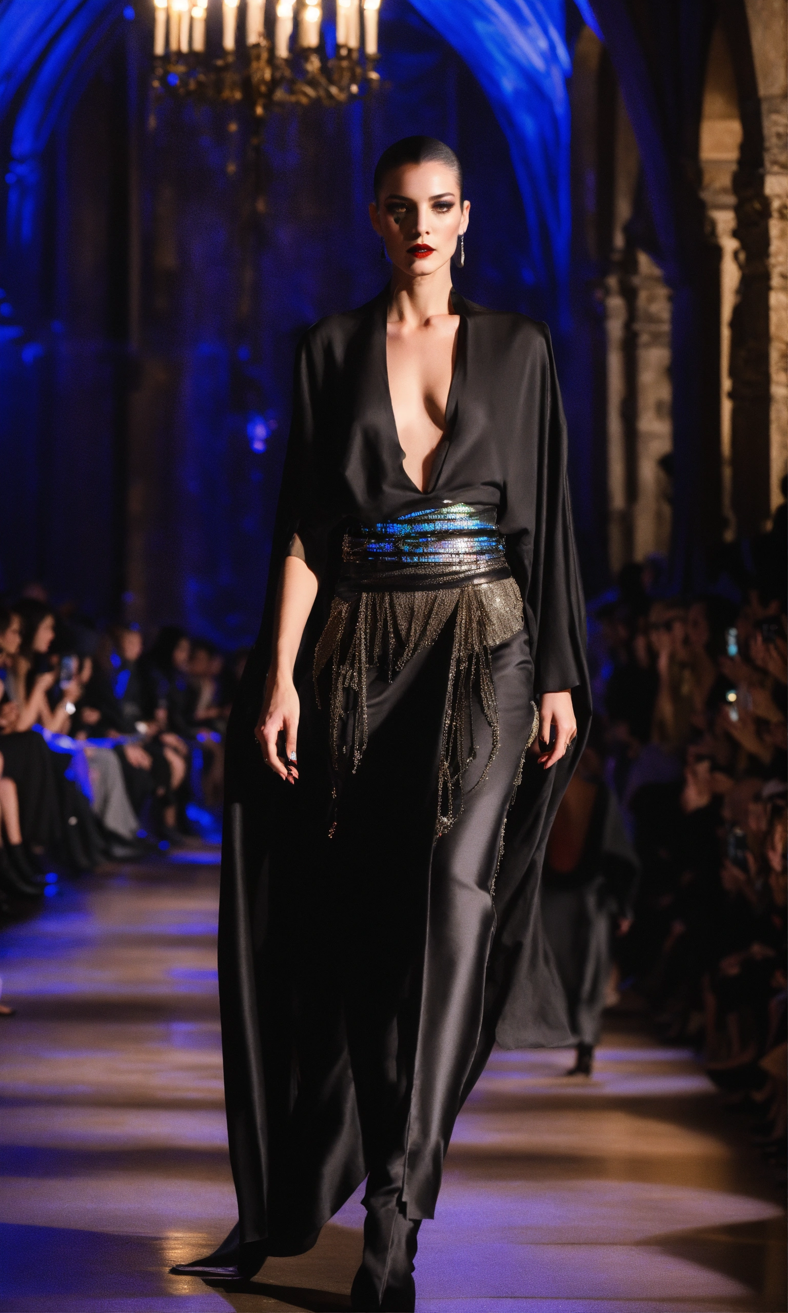 Lexica - Lothlorien androgynous royal vampire walking runway during ...