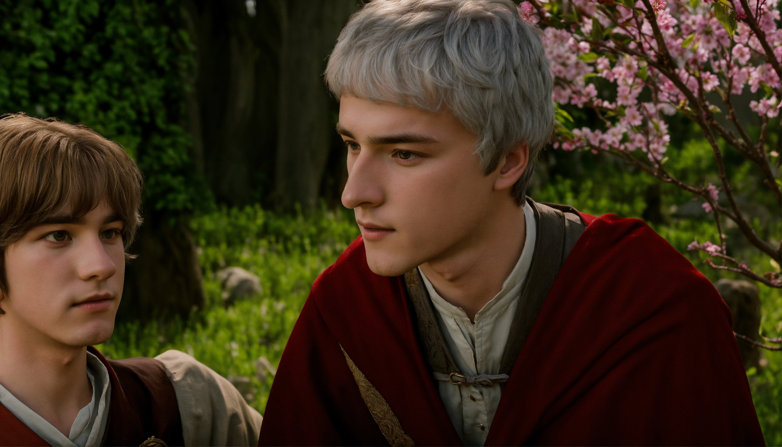 Lexica - A man of German origin, gray hair, and his young disciple with ...