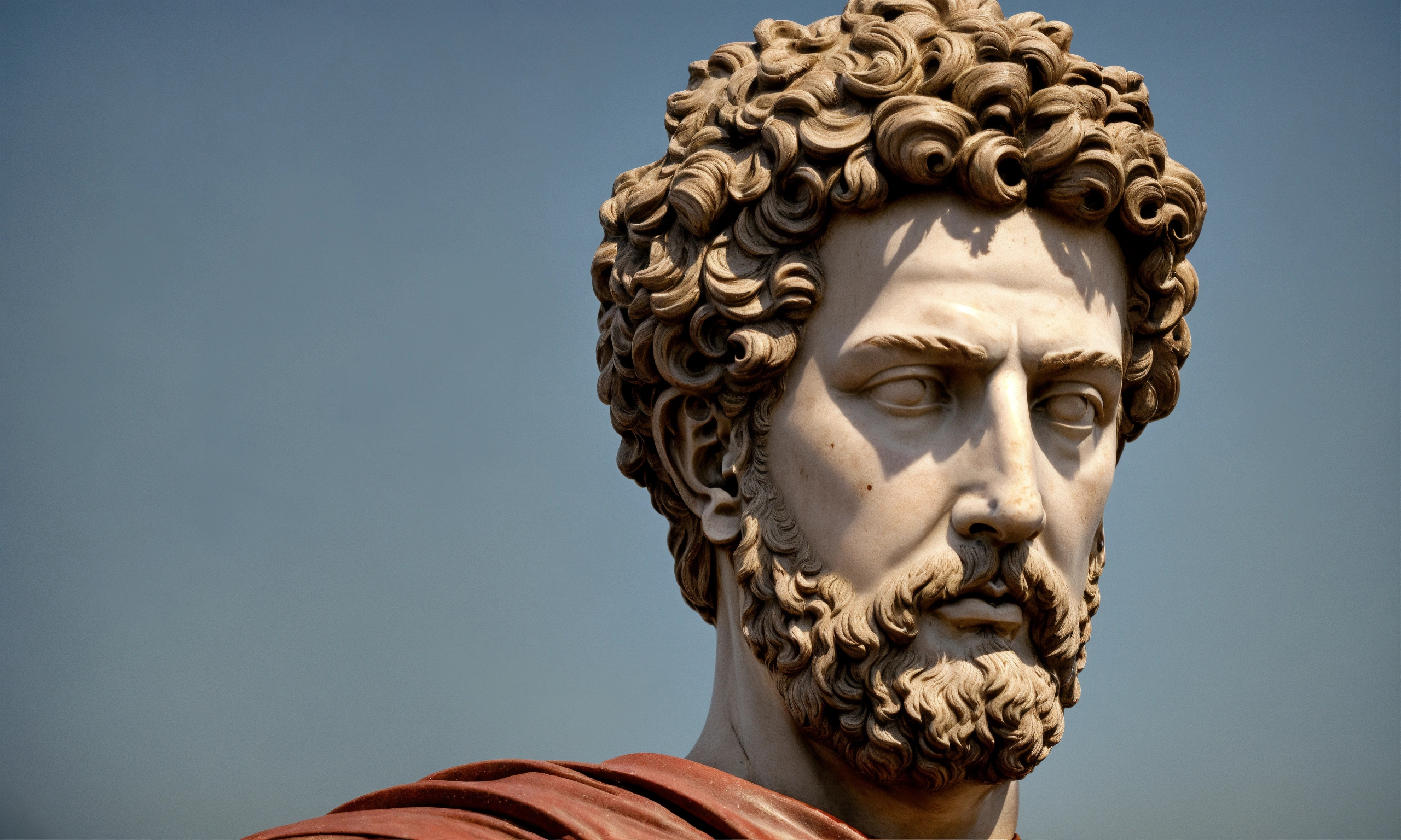 Lexica - Marcus Aurelius, oneheaded statue of Marcus Aurelius,realistic, 8k